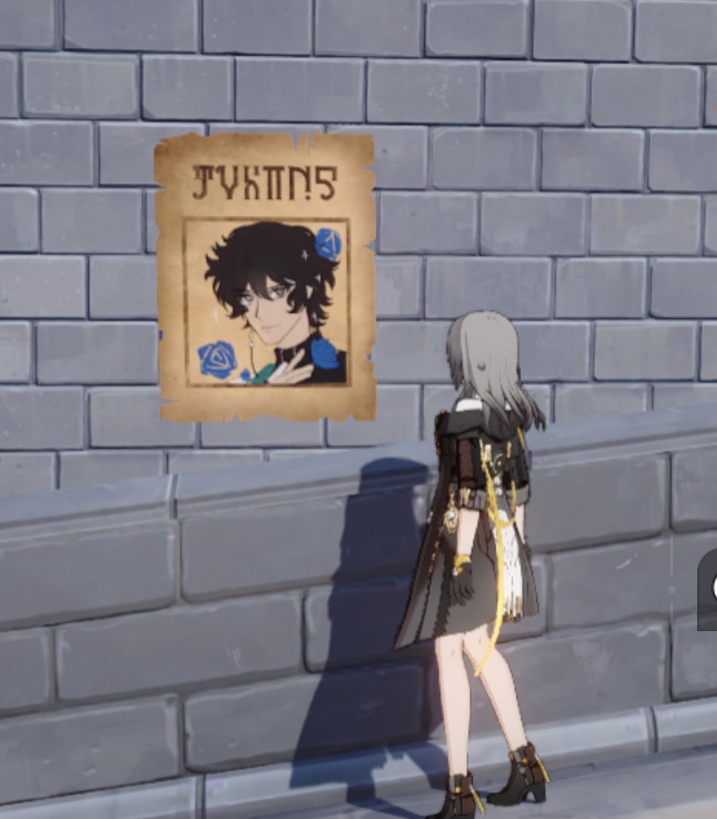 These wanted signs lowk remind me of Boothill’s ult 💀 Honkai: Star Rail ...