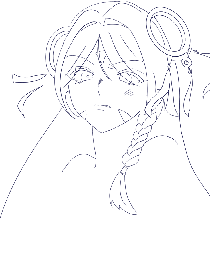 Drawing practice cilali Genshin Impact | HoYoLAB