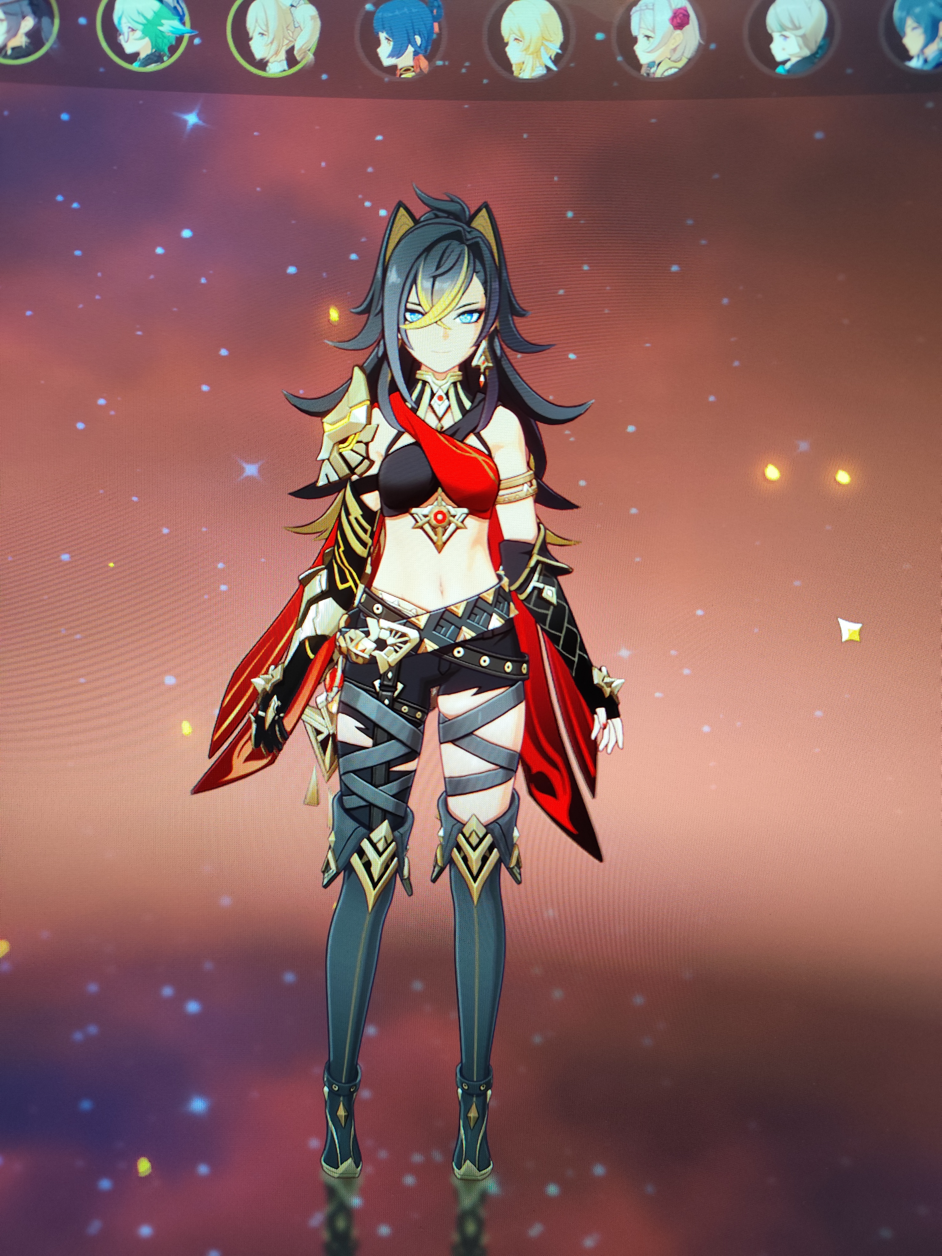 my first pulling session for chaska and lost to dahya Genshin Impact ...