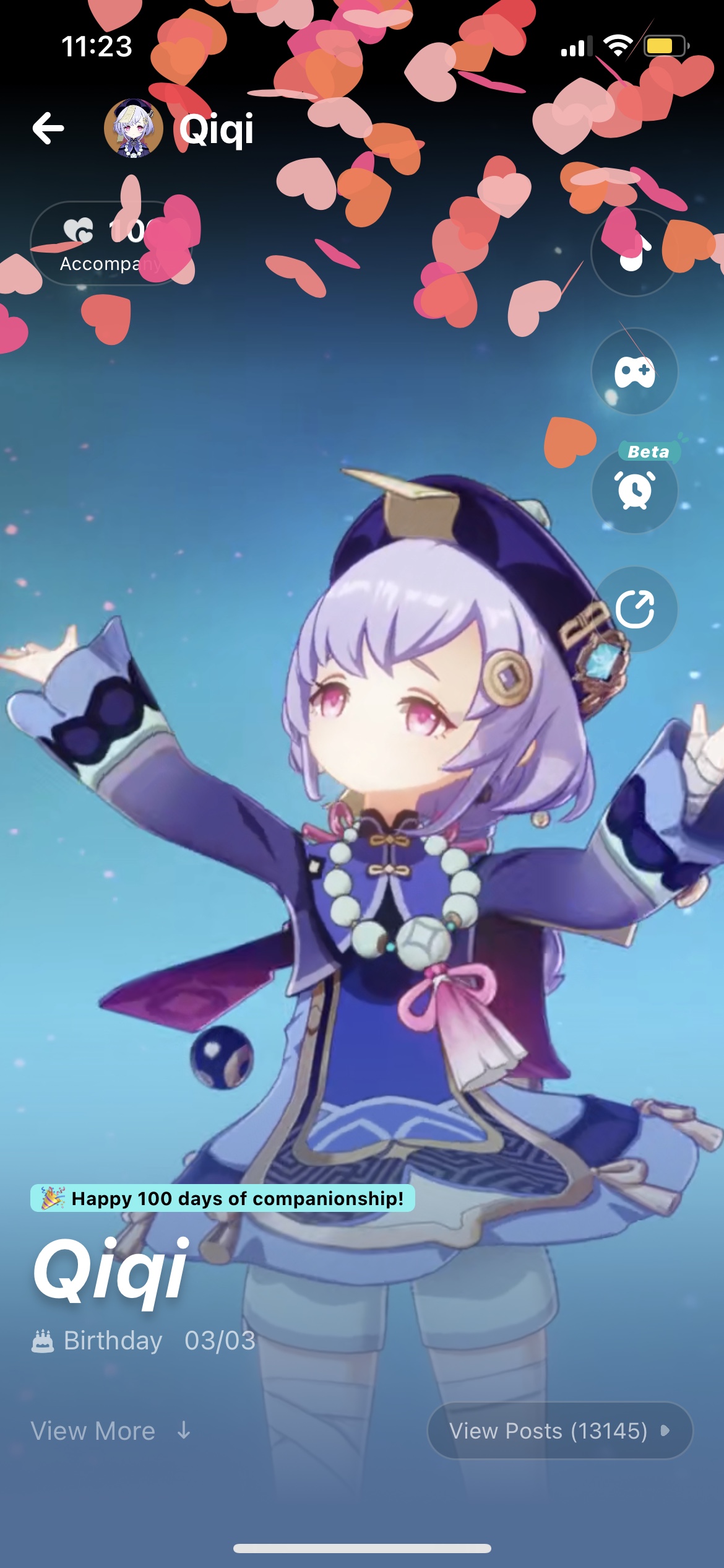 100 day accompany with Qiqi Genshin Impact | HoYoLAB