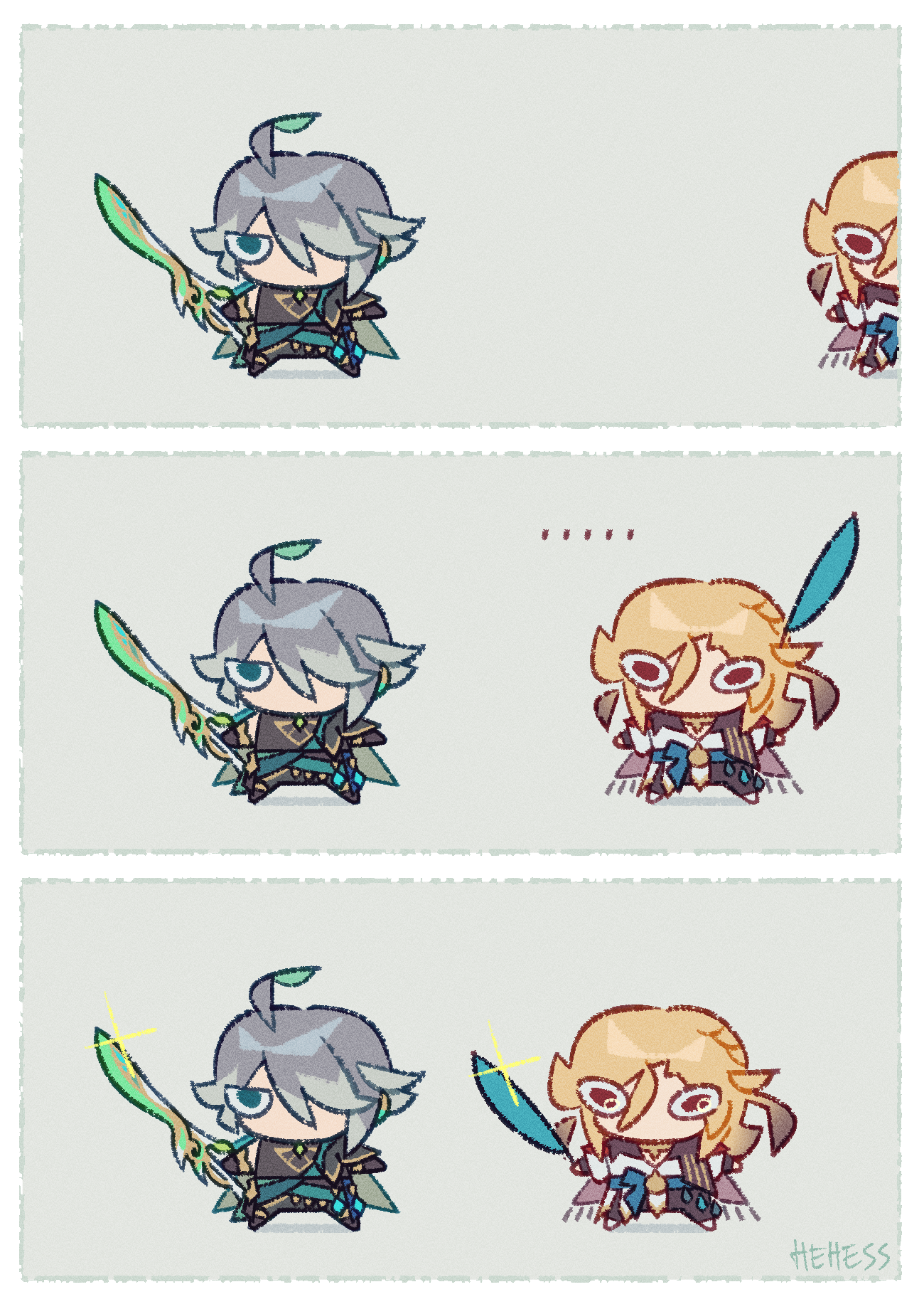 Smolveh and Smoltham Genshin Impact | HoYoLAB