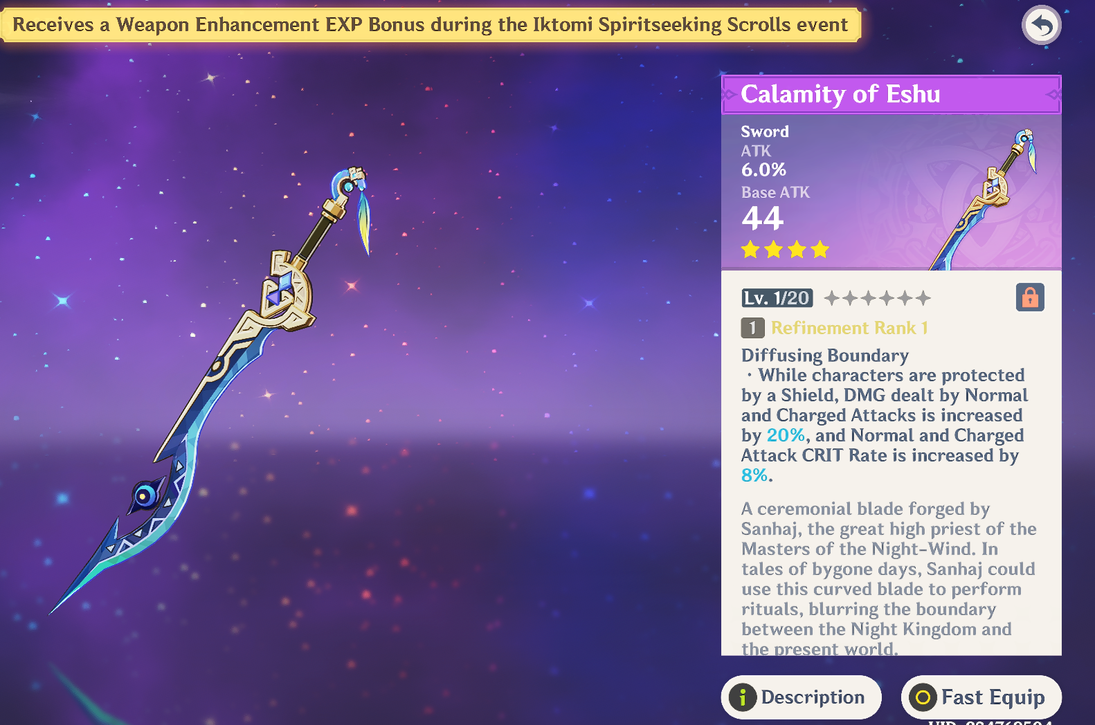 5.2 Event Weapon [ Calamity of Weapon ] Who is this for? Genshin Impact ...