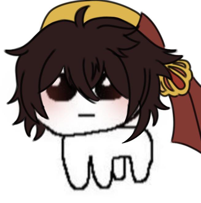 New pfp+ silly doodle I did on my notes app about la creatura Genshin ...