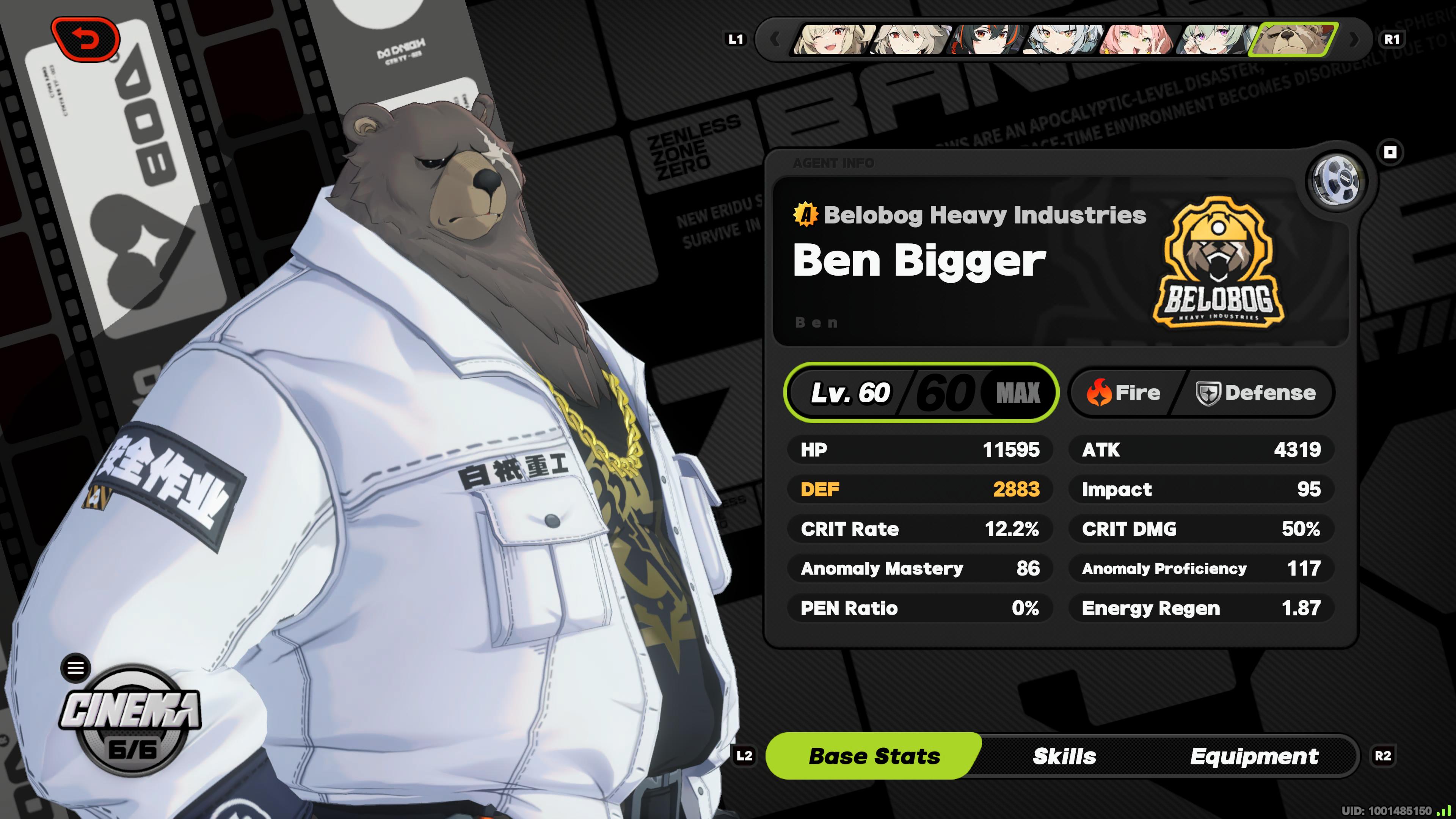 A new Ben Bigger Enjoyer Zenless Zone Zero | HoYoLAB