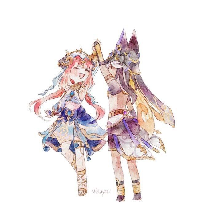 I love Cylou they're so cute Genshin Impact | HoYoLAB