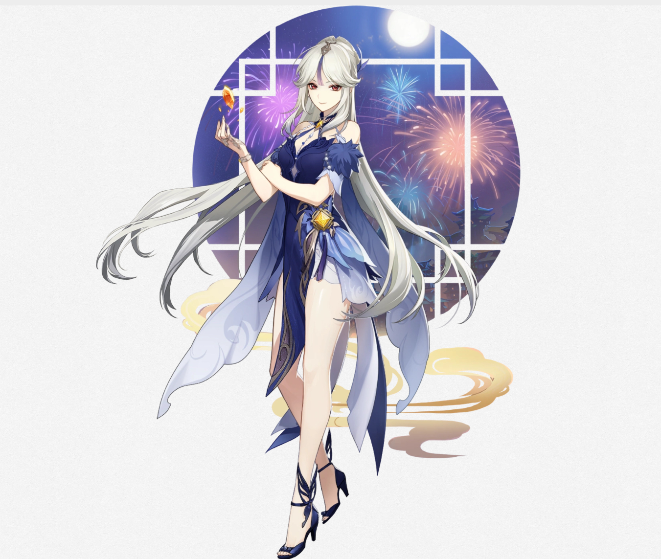 Lady Ningguang Skin redesign! Genshin Impact | HoYoLAB