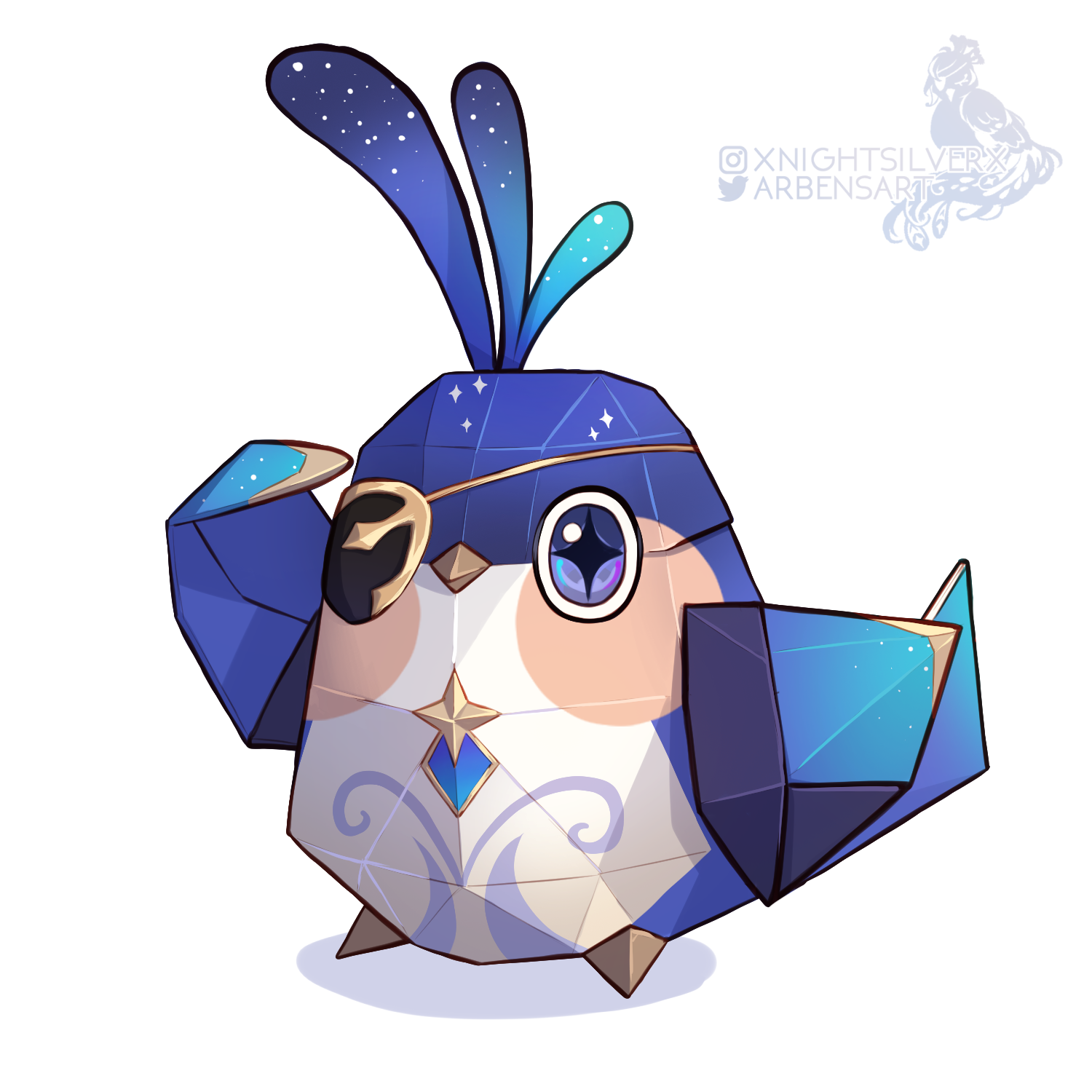🦚 Kaevember Day 29: Origami Bird Genshin Impact | HoYoLAB