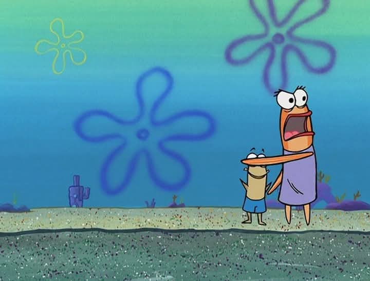 mommy fish closed her son eyes | HoYoLAB