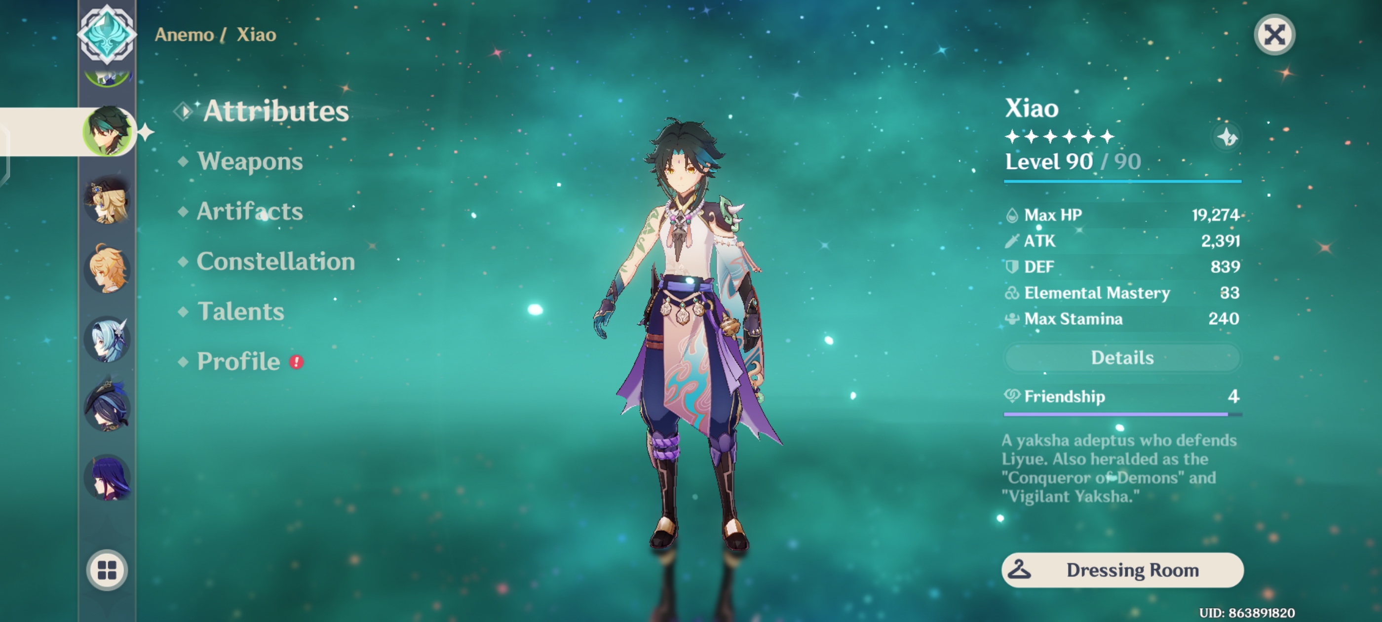 my second account f2p Xiao Build.how was it tell me guys Genshin Impact ...