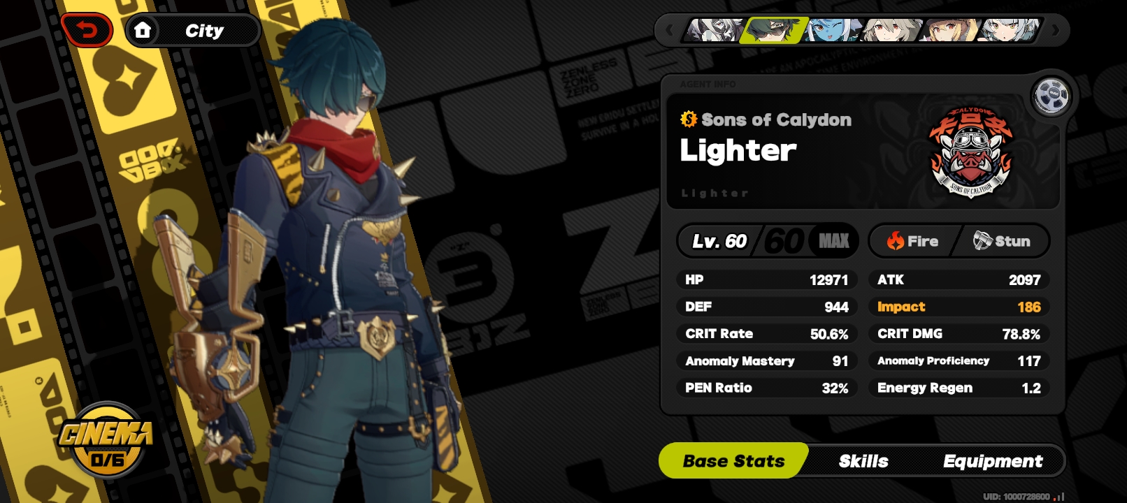 lighter build 👅 Zenless Zone Zero | HoYoLAB