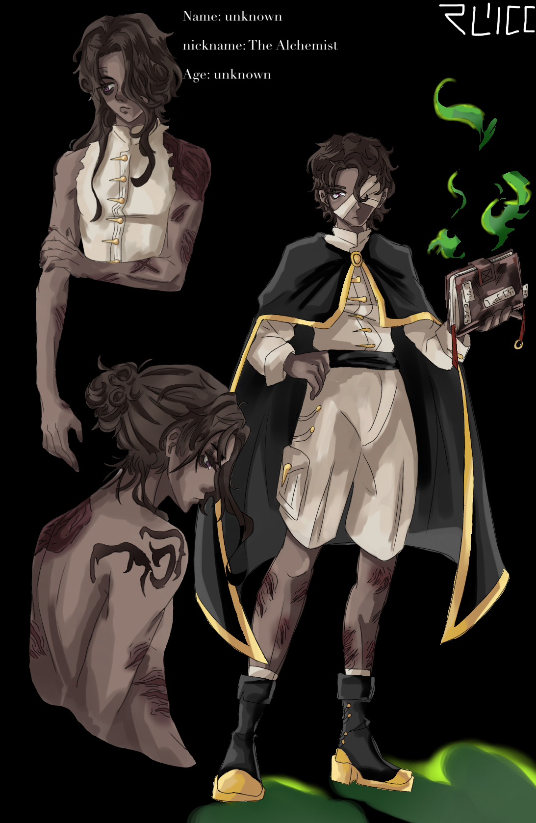 my OC The Alchemist | HoYoLAB