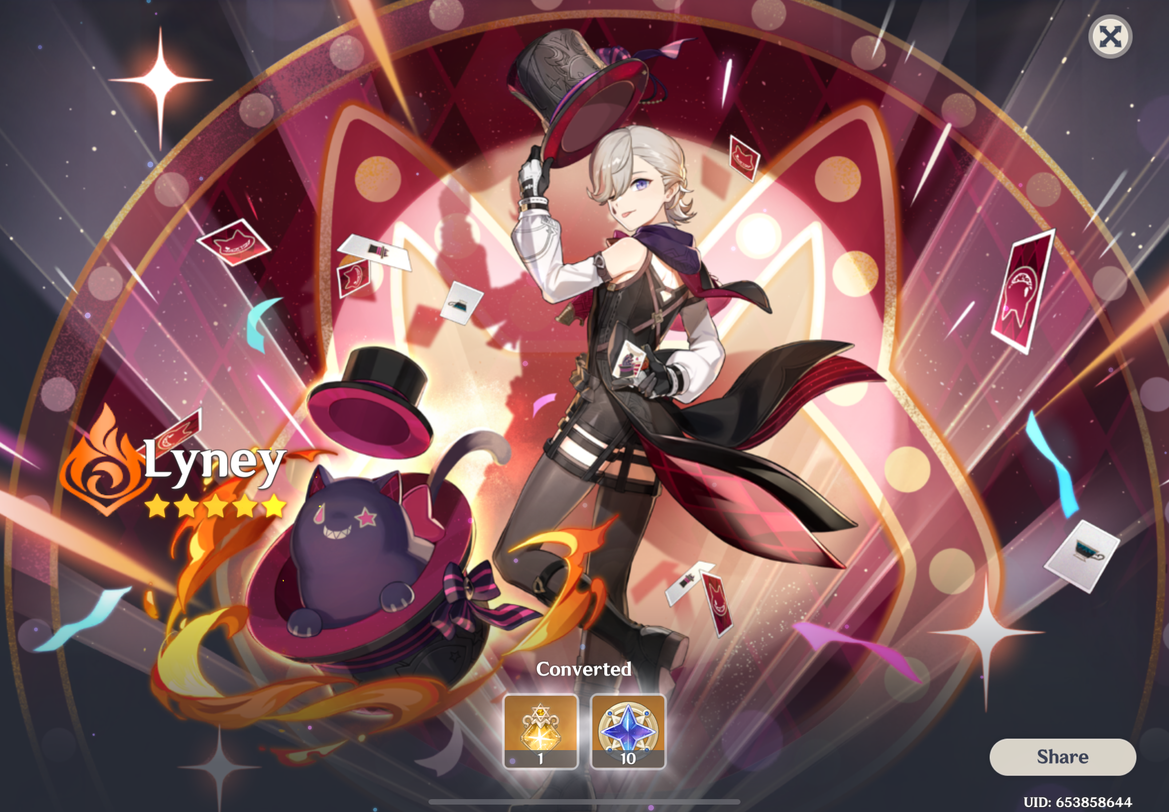 c2 Lyney Genshin Impact | HoYoLAB
