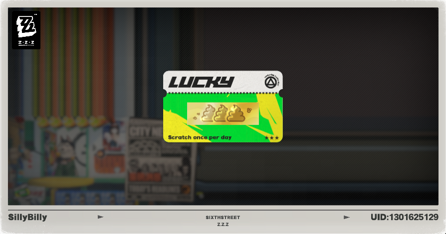 I finally got it 🥰Been playing since release btw Zenless Zone Zero ...