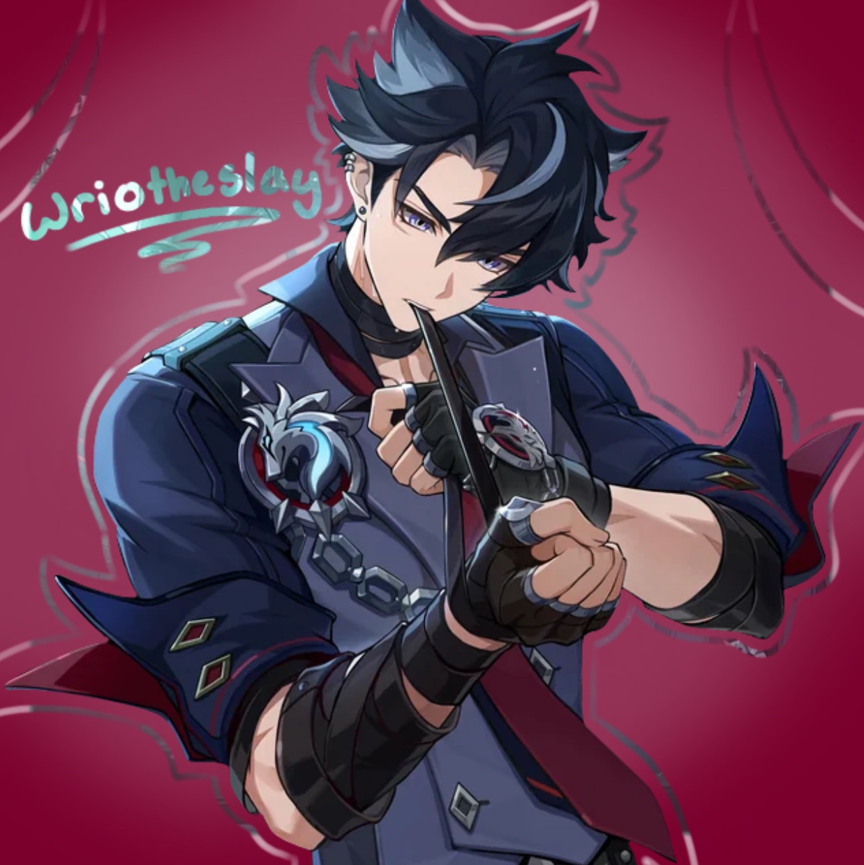 Wriothesley and the color ? Genshin Impact | HoYoLAB