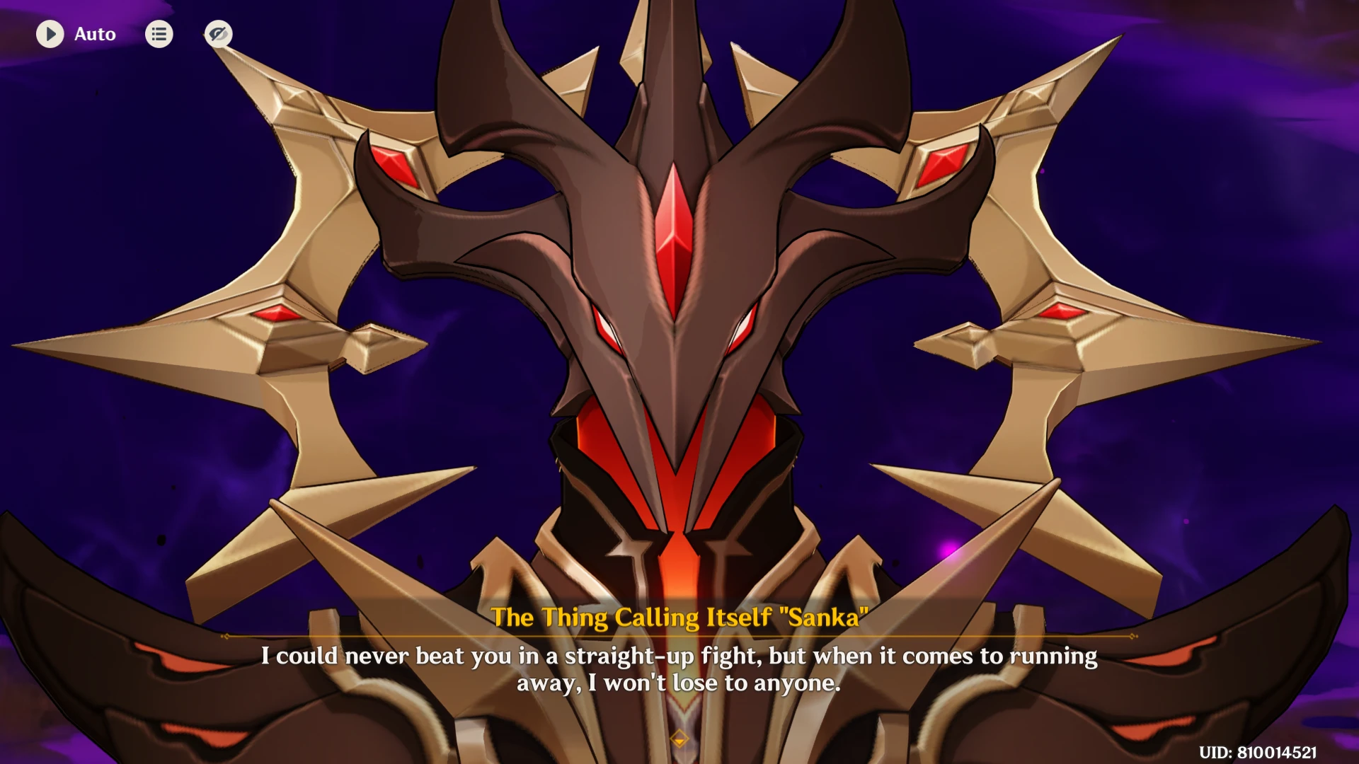 Enjou… oh I mean Sanka now why you not doing your villain job properly ...