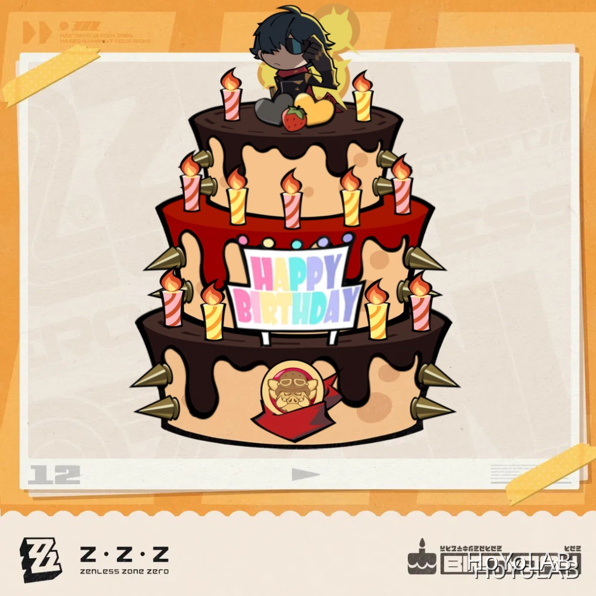 Lighter Day Cake !!! Zenless Zone Zero | HoYoLAB