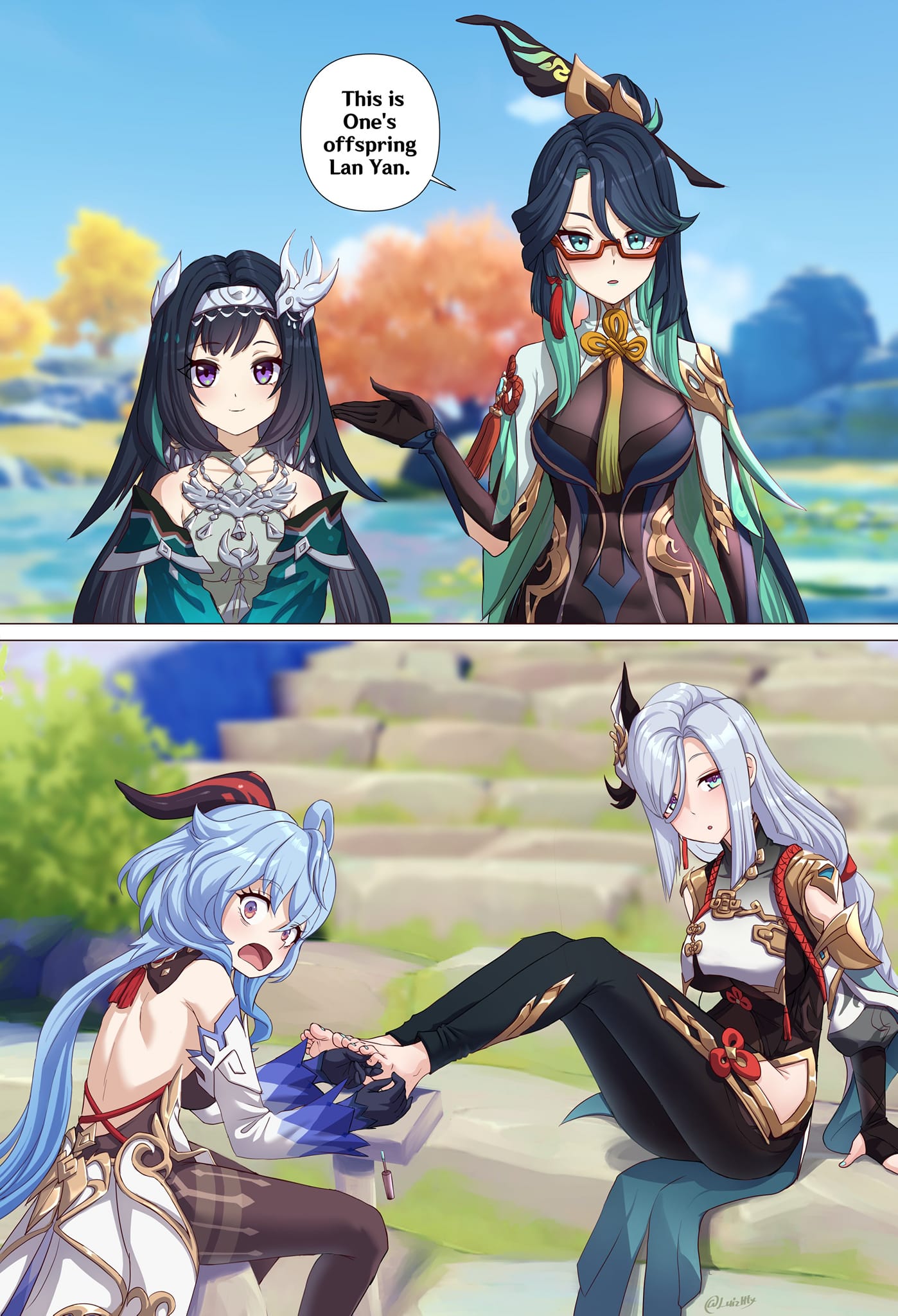 Ehm... What's going on here? 🤨 Genshin Impact | HoYoLAB