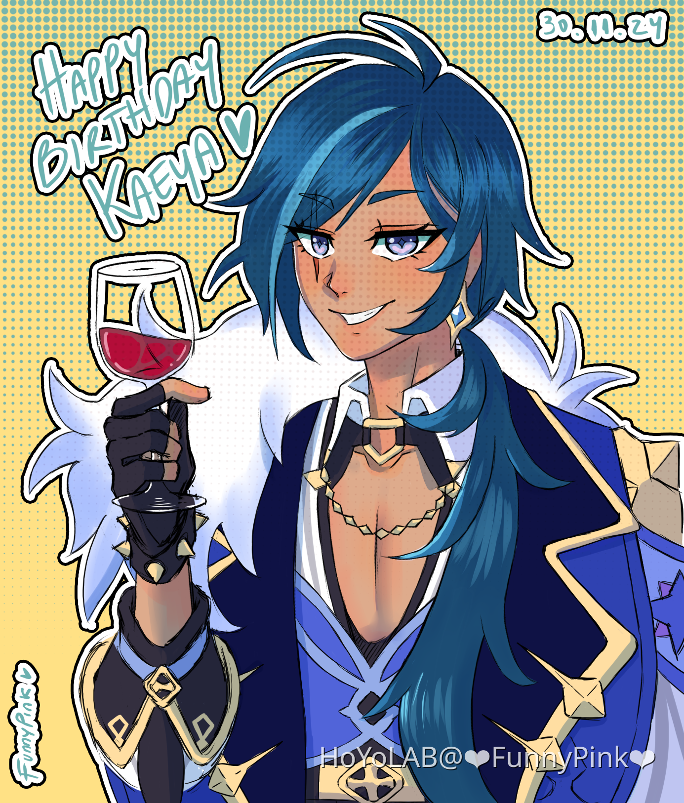 Happy Birthday Kaeya!!!!! Genshin Impact | HoYoLAB