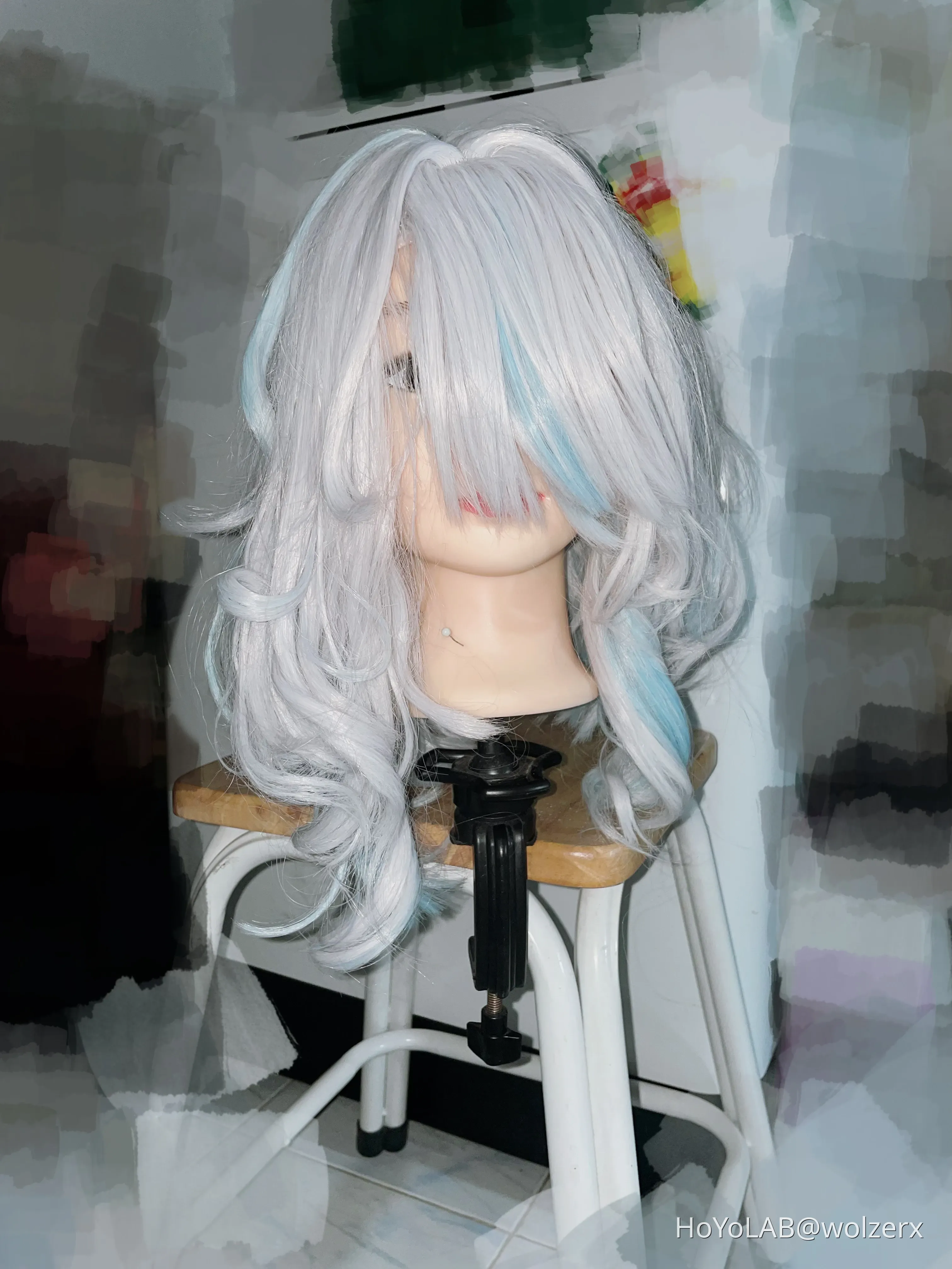 furina wig update: she is very clean now 💙🩵 Genshin Impact | HoYoLAB