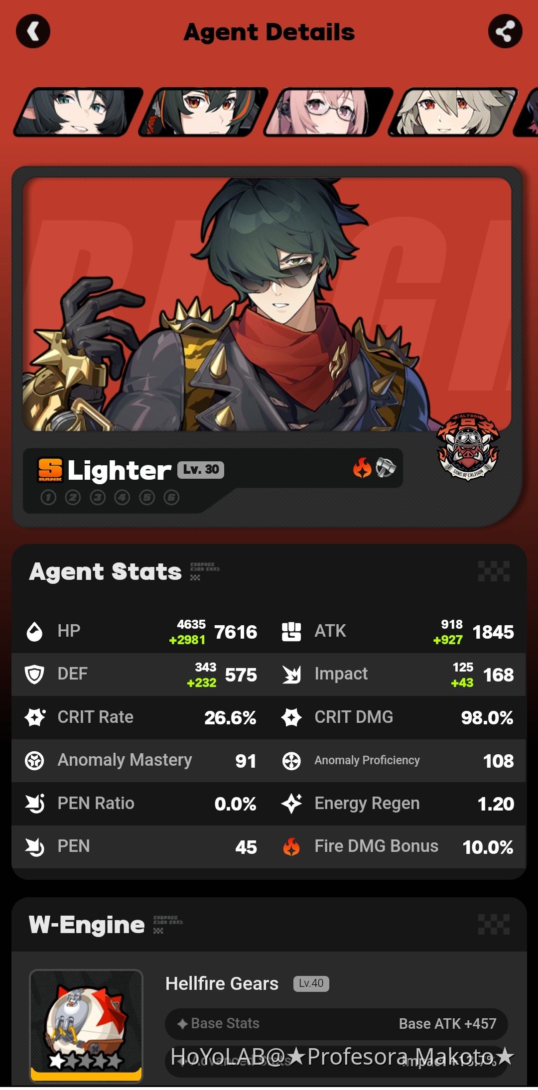 Lighter KO-ing my "always hard pity" story! Zenless Zone Zero | HoYoLAB