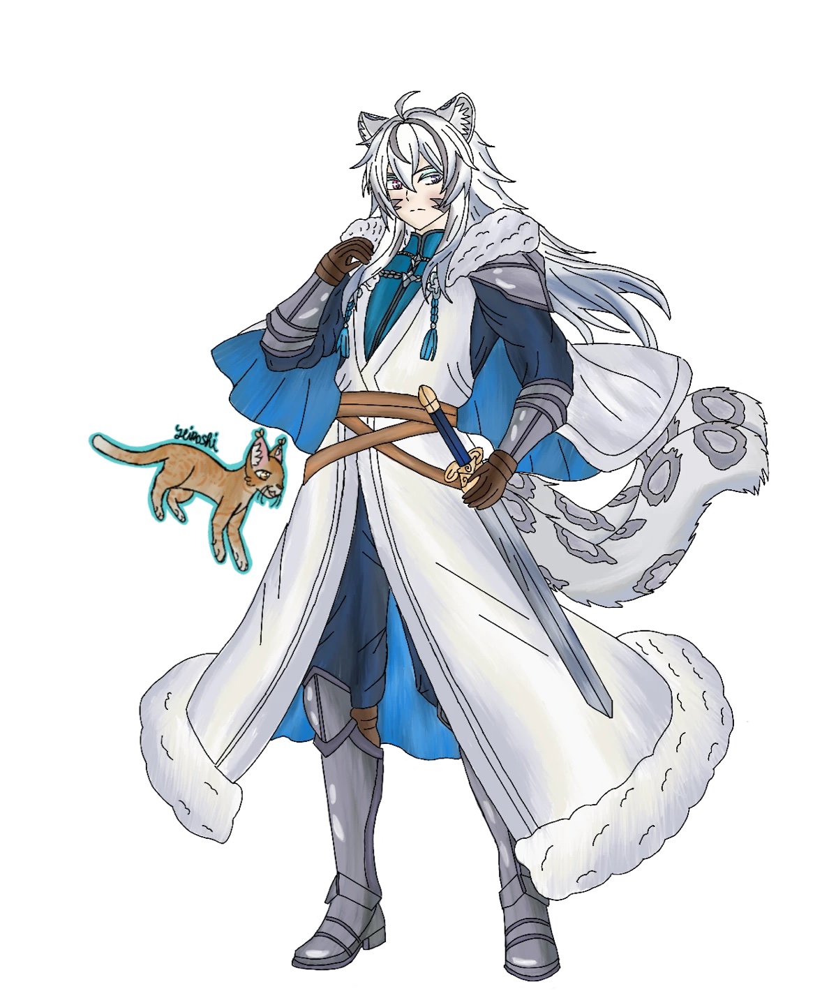 Meet my oc kuro Genshin Impact | HoYoLAB