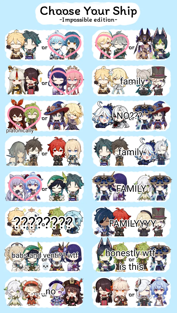 Choosing ships Genshin Impact | HoYoLAB