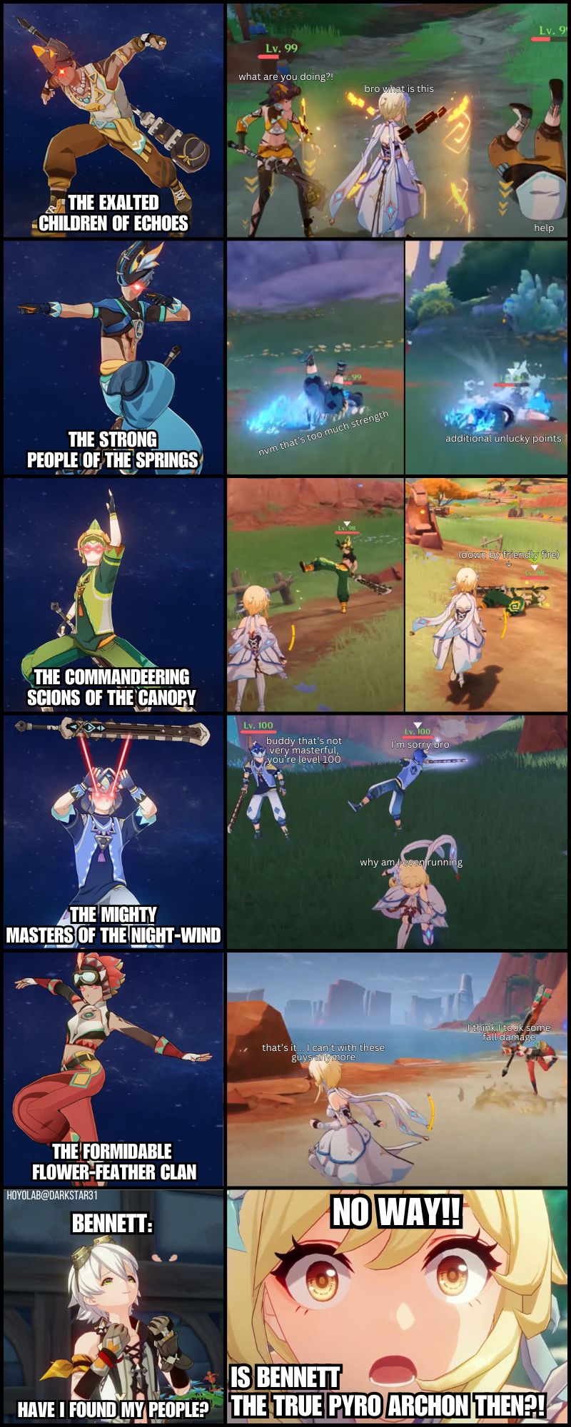 They're so unlucky! Wait— does that mean the Pyro Archon has been with ...