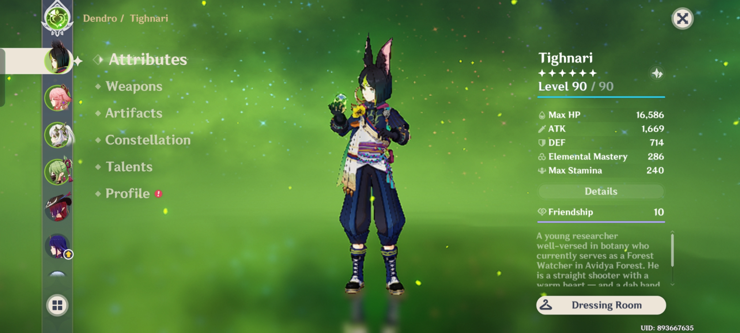 Suggestion for Tignari.. Genshin Impact | HoYoLAB