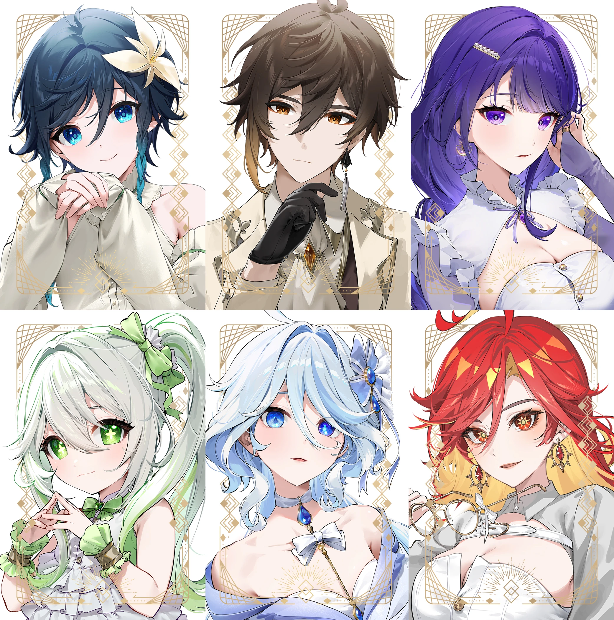 Archons 🤵 Genshin Impact | HoYoLAB