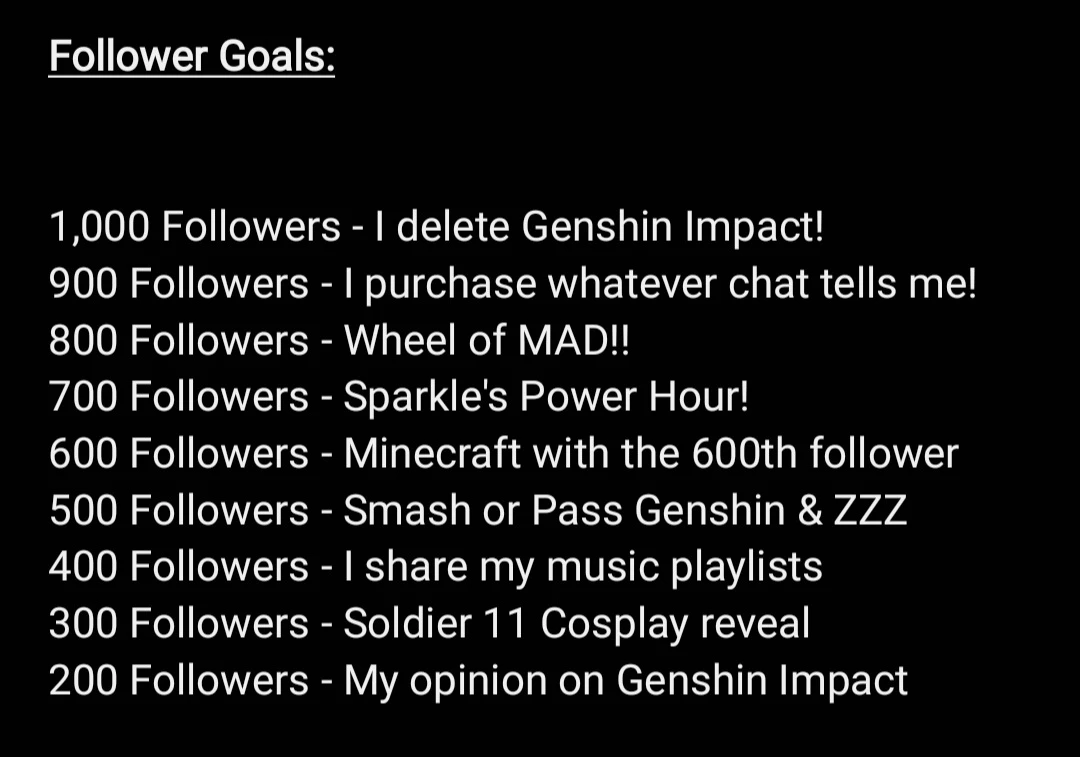 FOLLOWER GOALS, LISTEN UP! Honkai: Star Rail | HoYoLAB