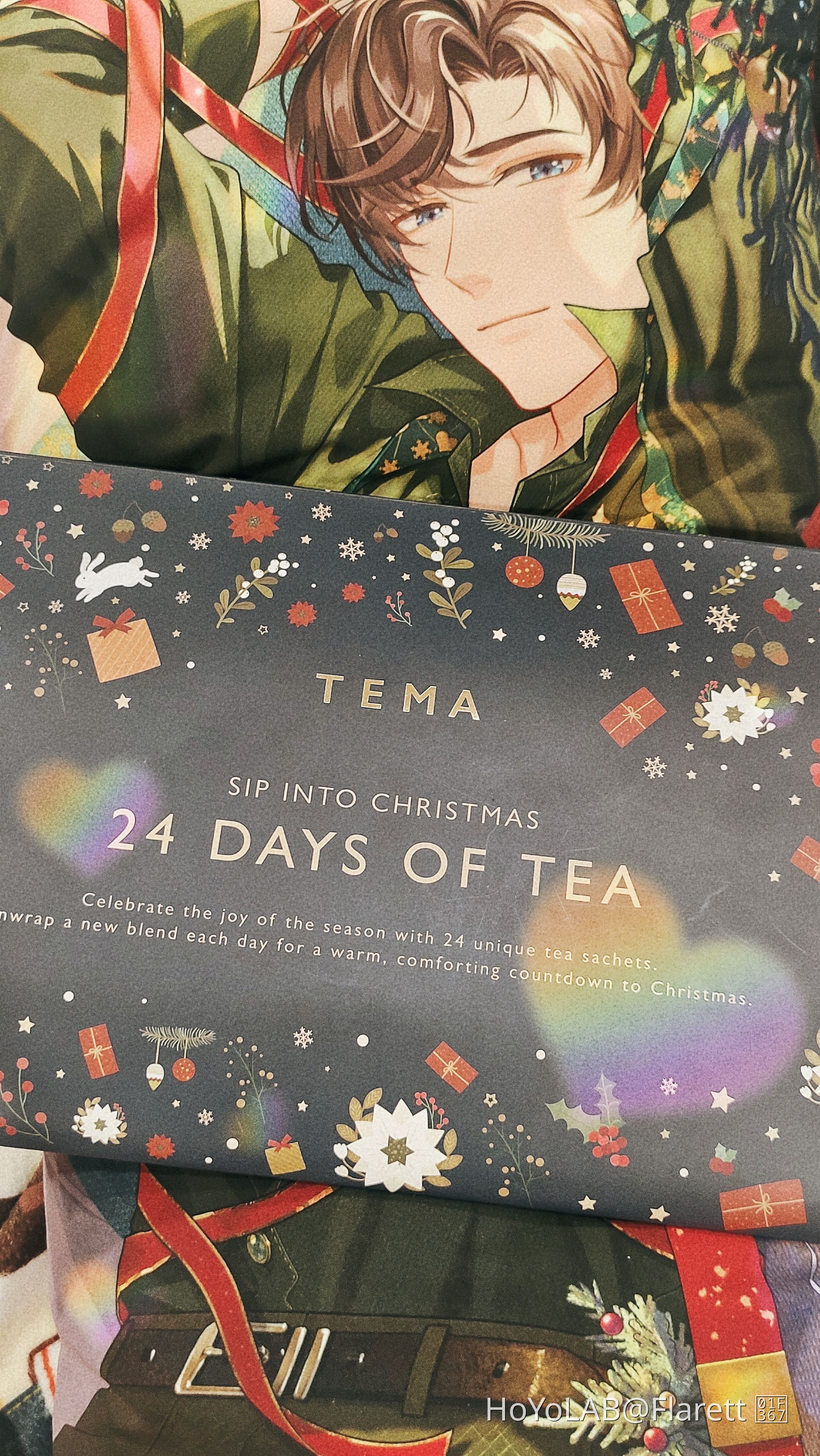 Tea advent calendar ft. Artem 🎄 Tears of Themis | HoYoLAB