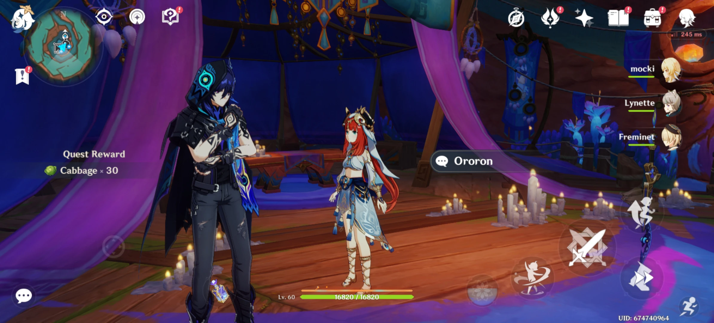 fact: you can get 30 cabbage from ororon after the lktomi spiritseeking ...