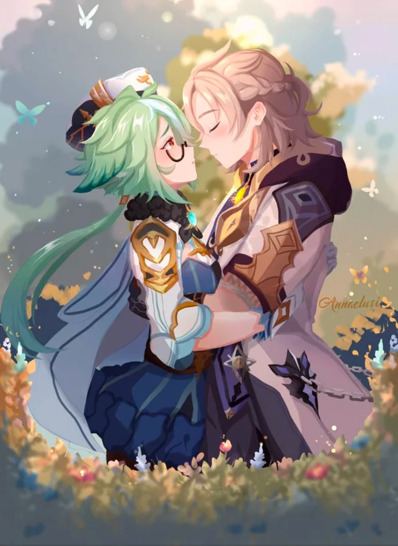 Albedo X Sucrose Genshin Impact | HoYoLAB