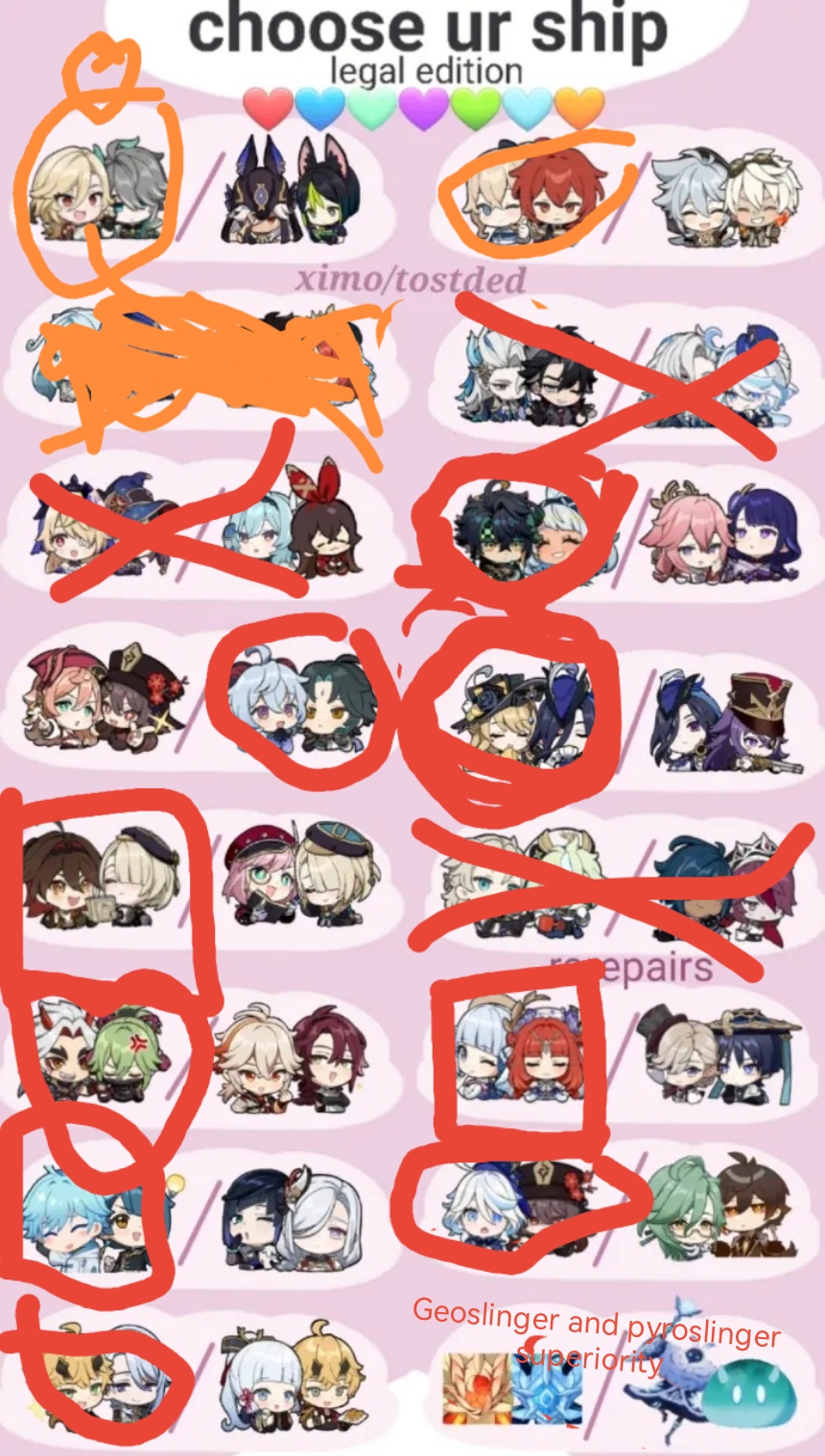 Please read description My ships! Genshin Impact | HoYoLAB