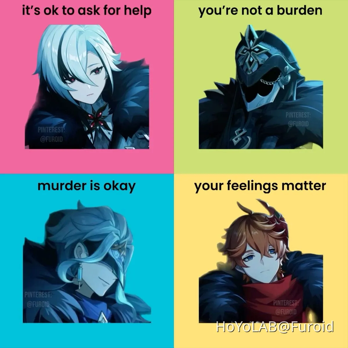 Fatui Harbingers Meme Genshin Impact | HoYoLAB