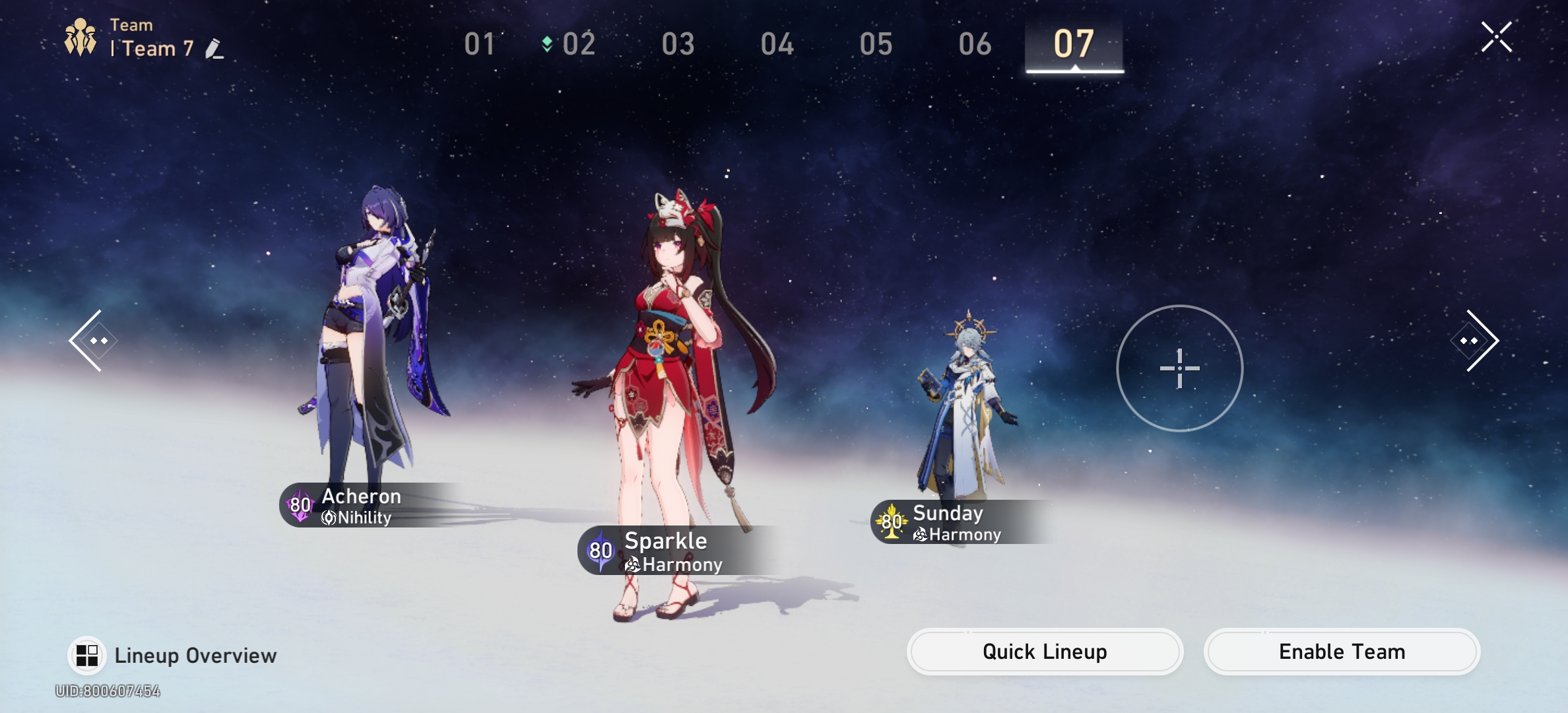 Acheron, Sunday, Sparkle & Welt? Honkai: Star Rail | HoYoLAB