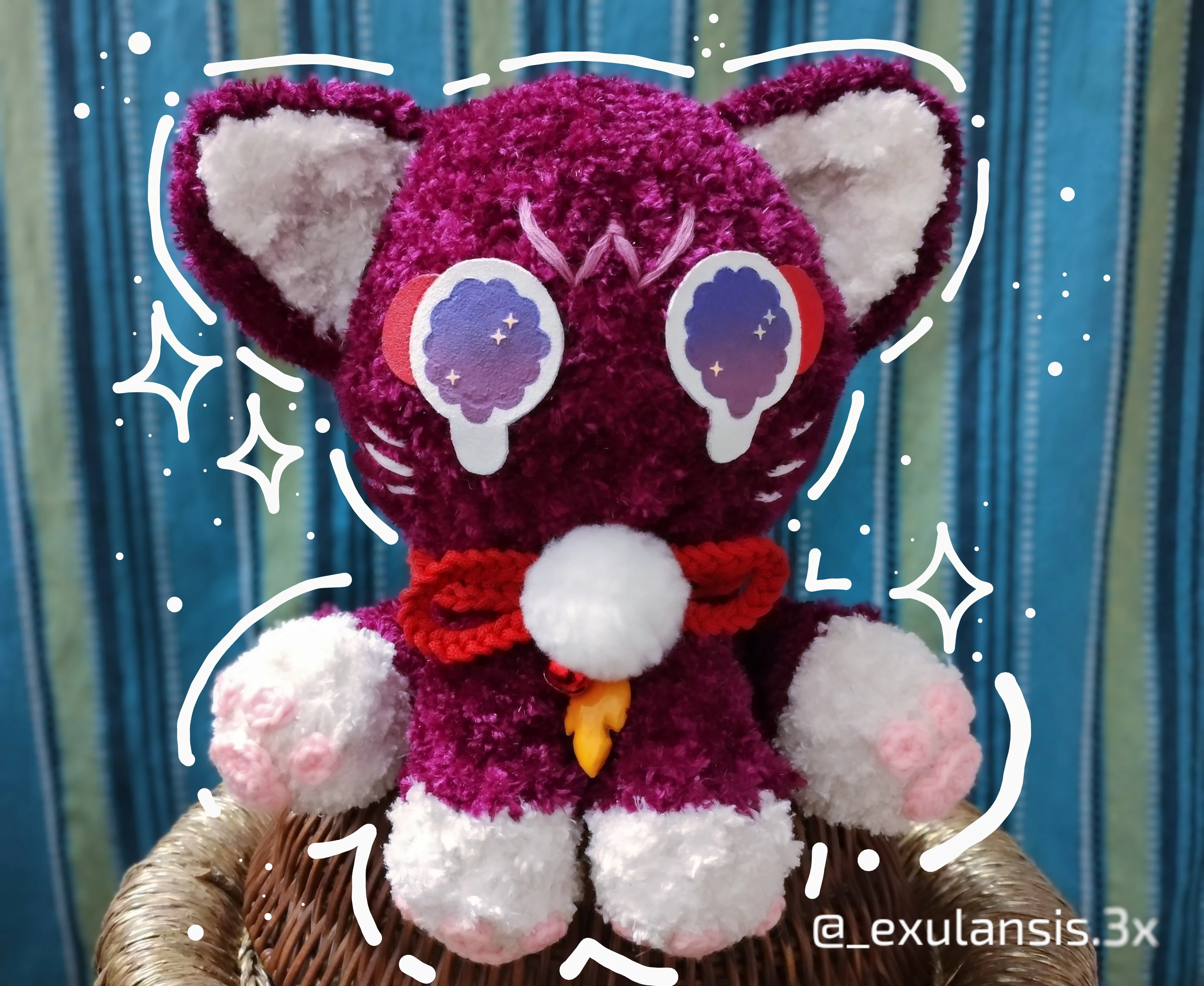Scarameow Crochet Plushy Genshin Impact | HoYoLAB