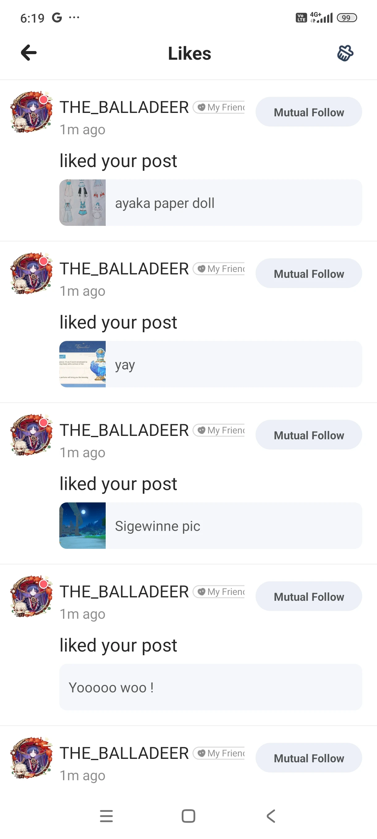 I left for a few seconds and Boom booooom Again U NEED TO FOLLOW HIM ...