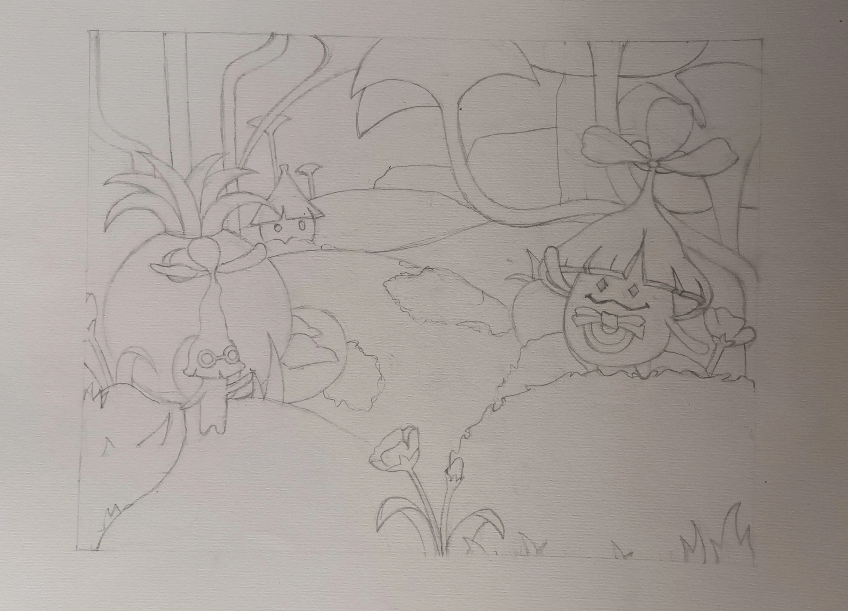 An aranara drawing I made Genshin Impact | HoYoLAB
