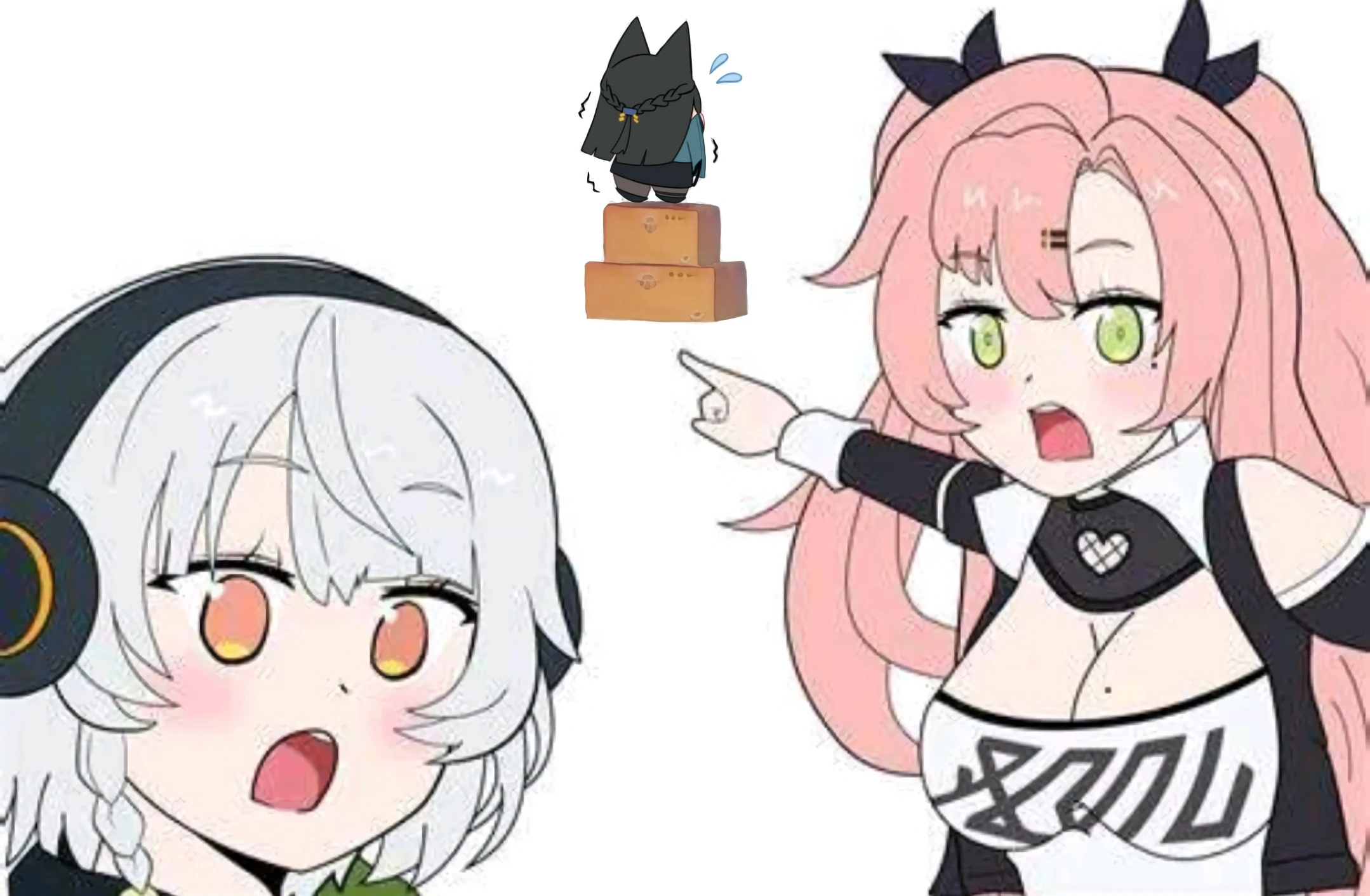 she smol and is cute 🥰 can't wait for 1.4 Livestream only two days left ...