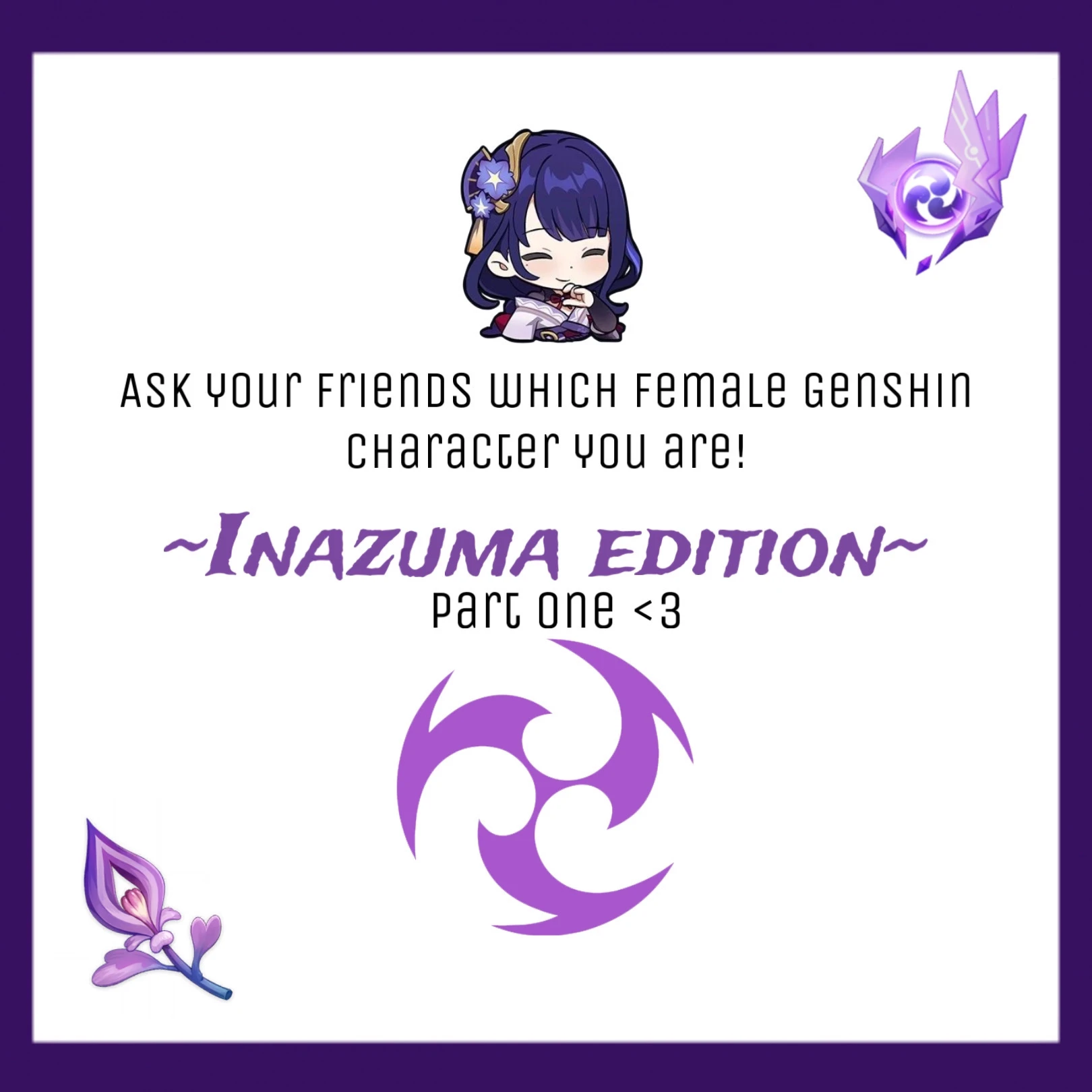 Which female genshin character are you? -Inazuma edition! Genshin ...