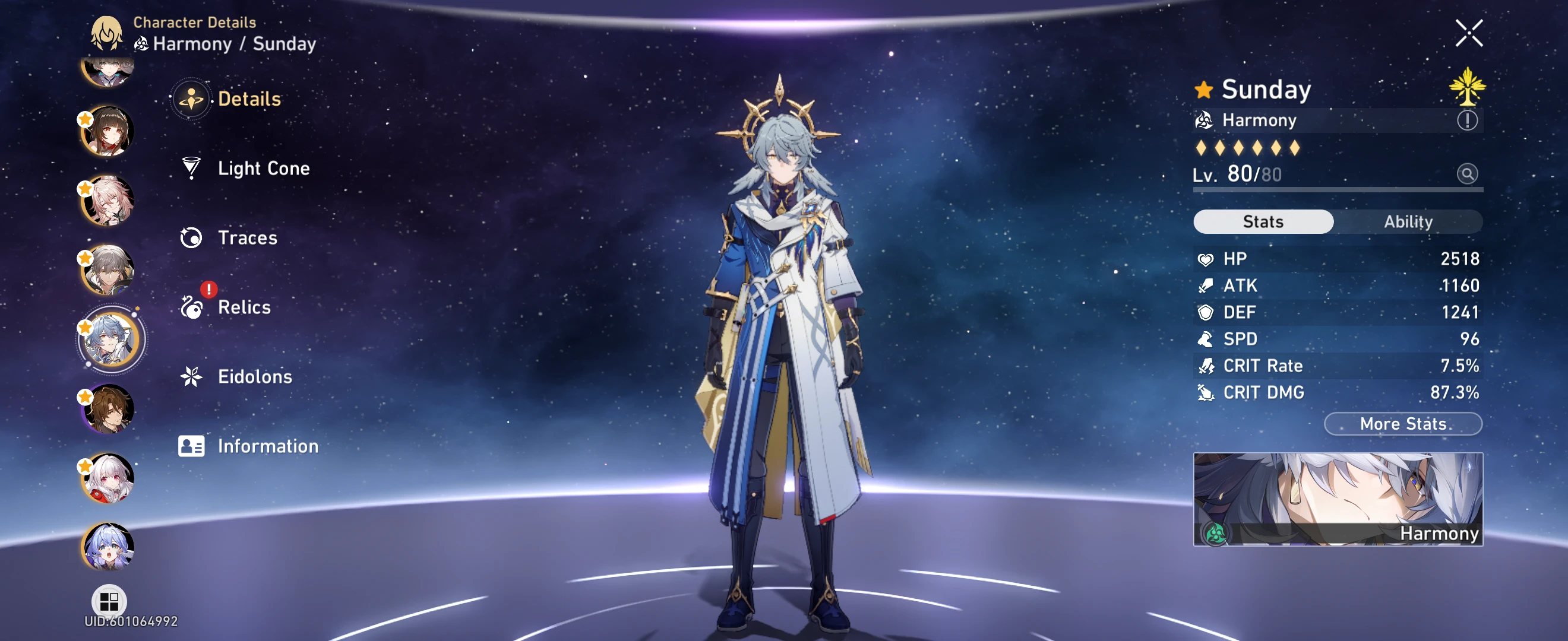 Sunday and his LC came home!! Honkai: Star Rail | HoYoLAB