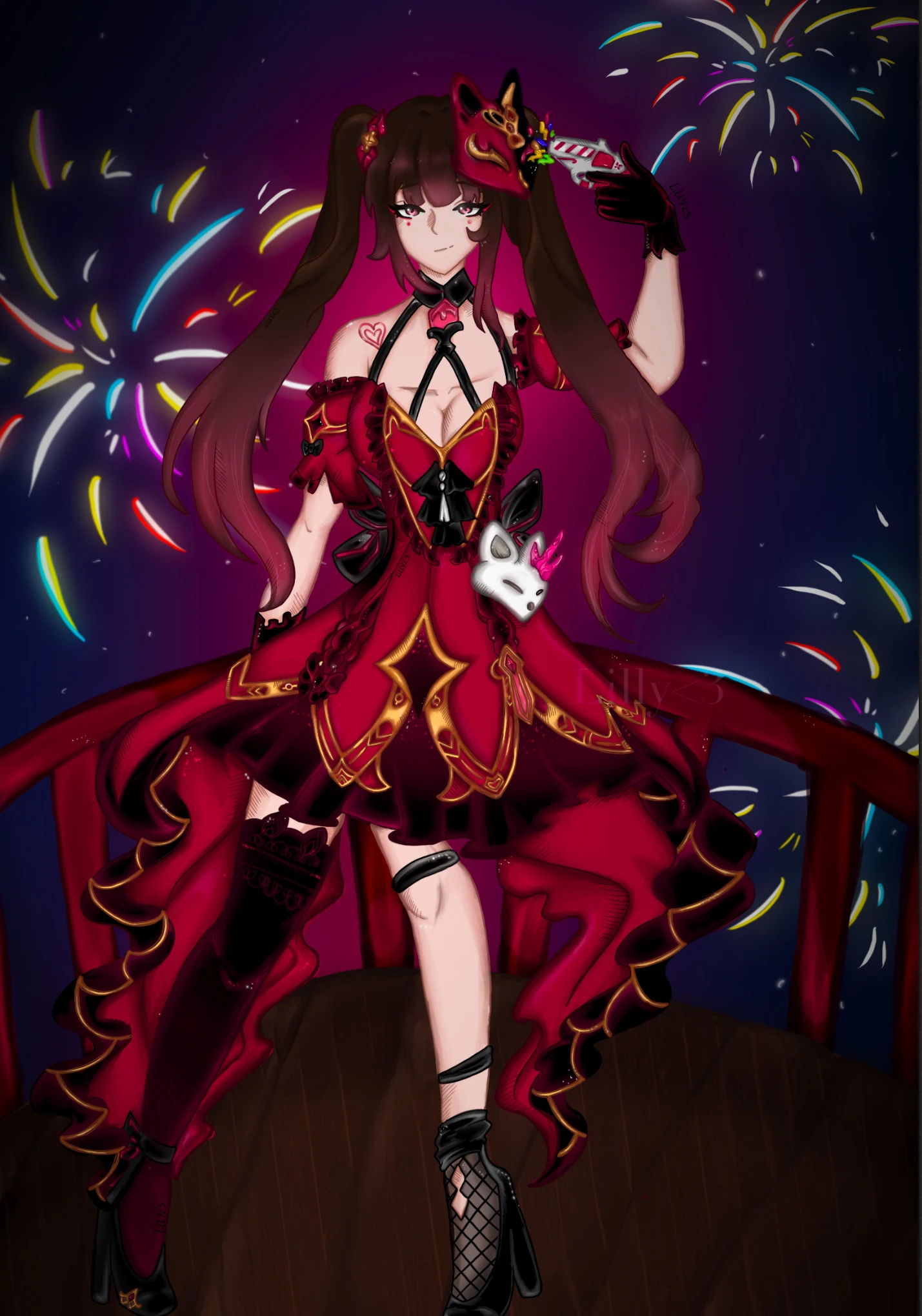 My sparkle drawing! 💗 Honkai Impact 3rd | HoYoLAB