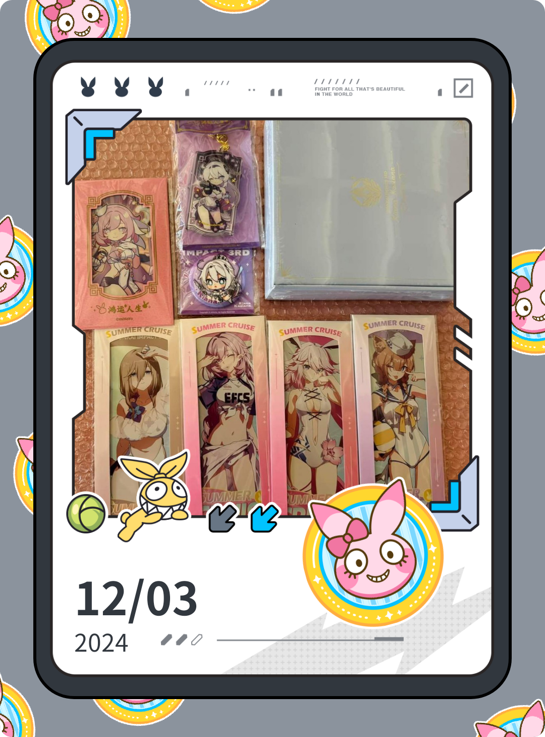 HI3 - flamechasers & kiana merch Honkai Impact 3rd | HoYoLAB