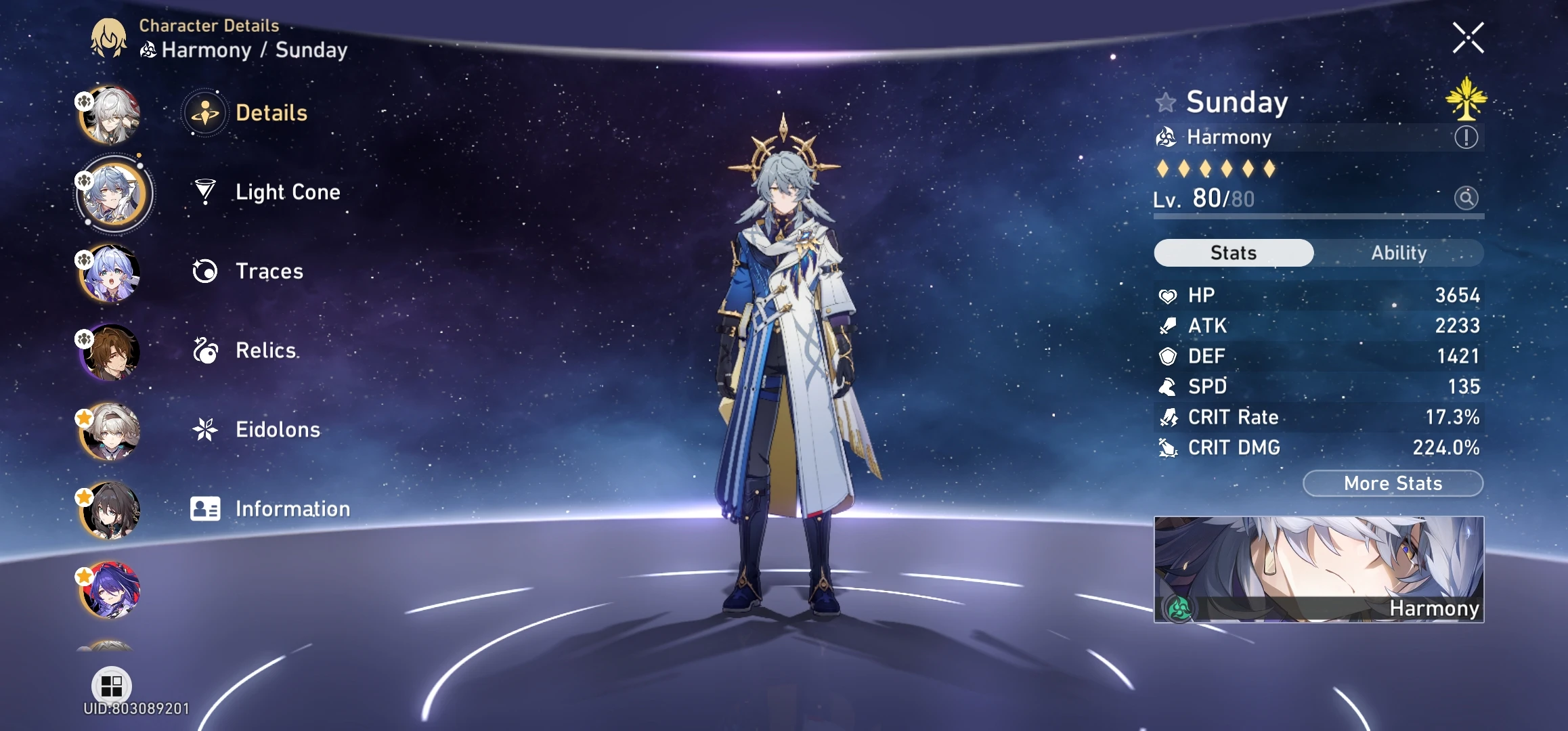 Day 1 Sunday build!! Honkai: Star Rail | HoYoLAB