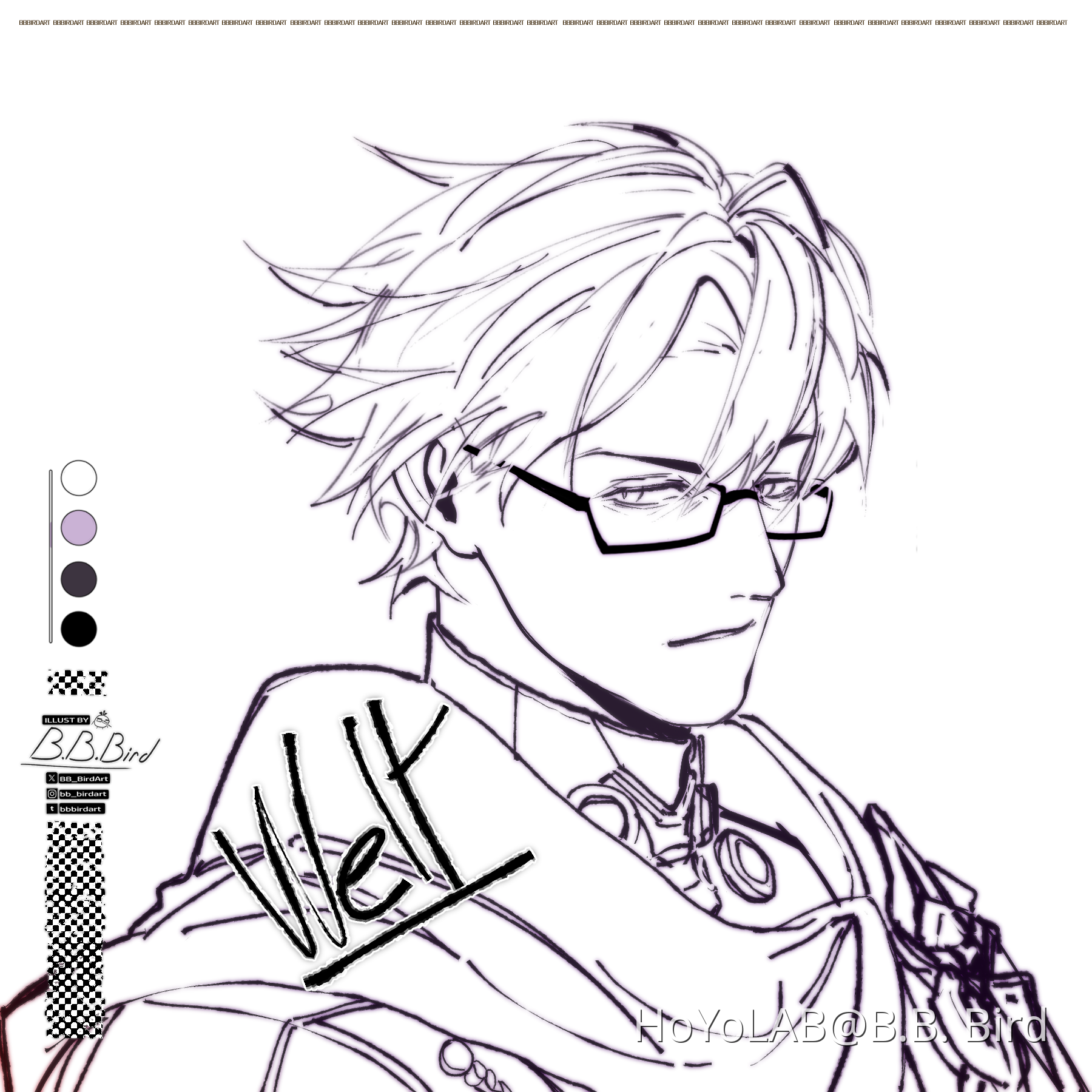 Drawing every playable HSR character PART 3- Welt Honkai: Star Rail ...