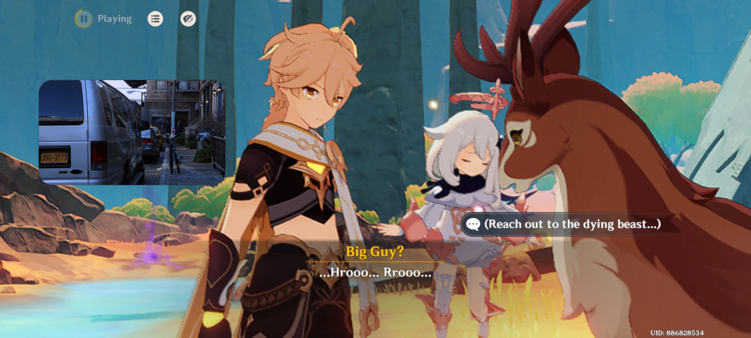 The talking deer.. Genshin Impact | HoYoLAB