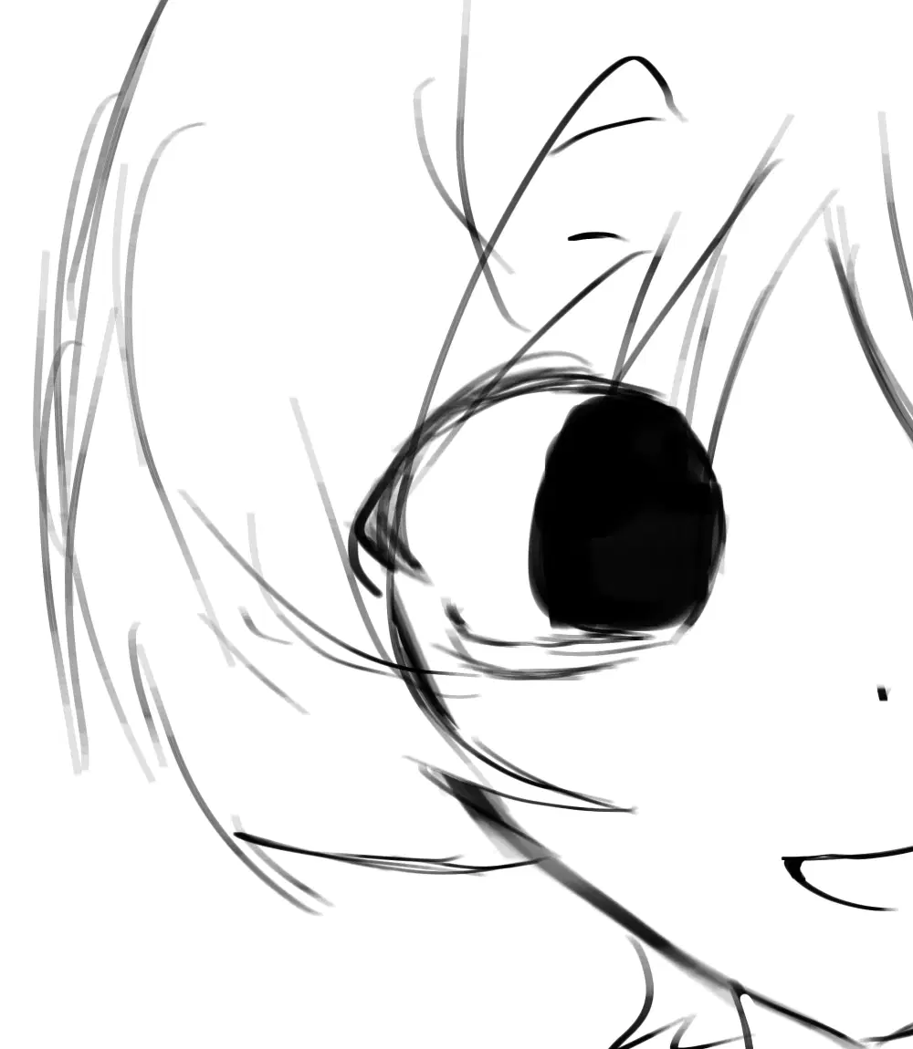 how to draw anime dead eyes