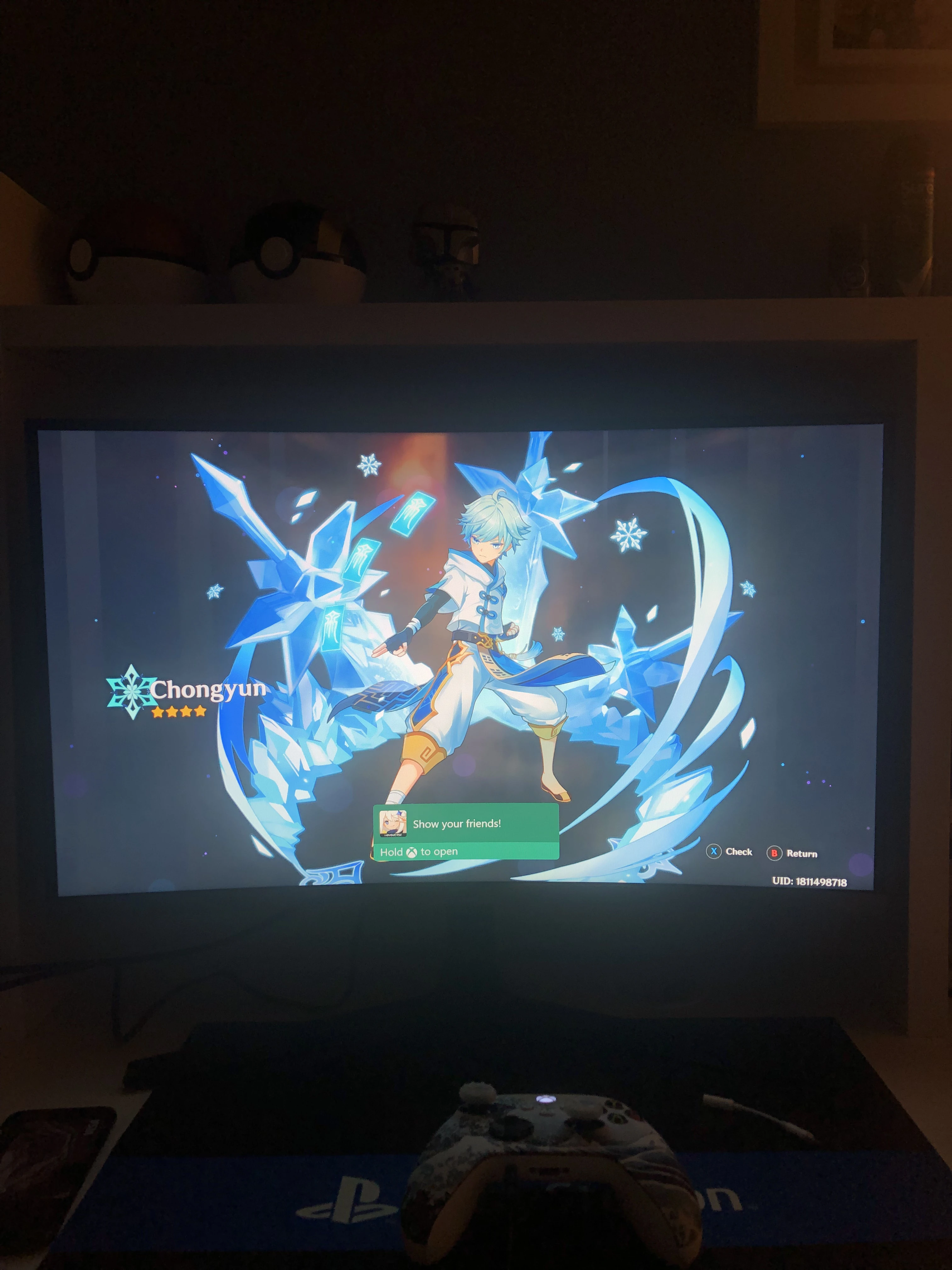 Yoooo I got Chongyun! He's my favorite. Genshin Impact | HoYoLAB