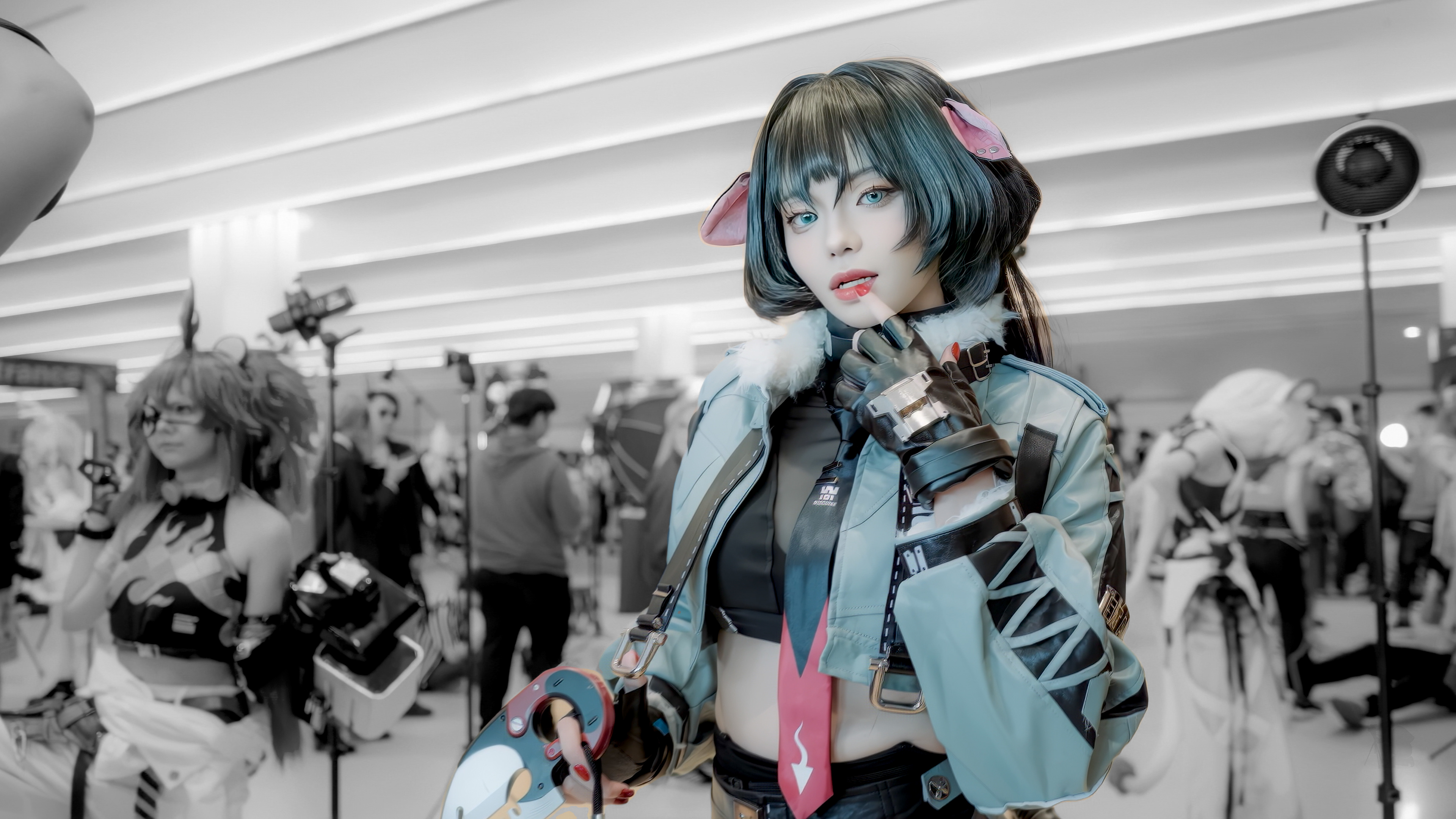 Jane Doe at TGS 2024 ft. Tomato Boo Zenless Zone Zero | HoYoLAB